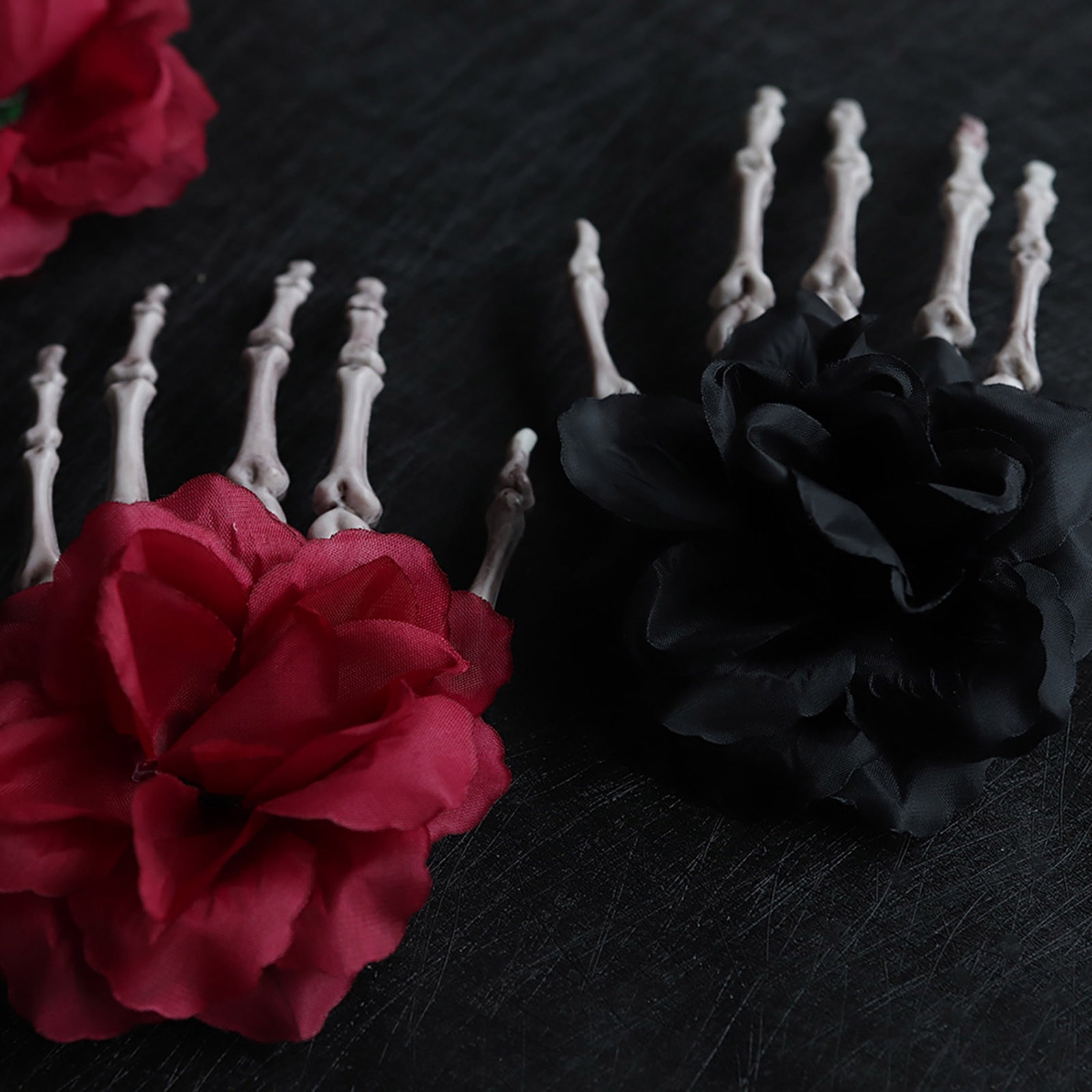 Halloween Skeleton Hand Claw Rack - 6.3x3.54" Plastic Horror Decoration ...