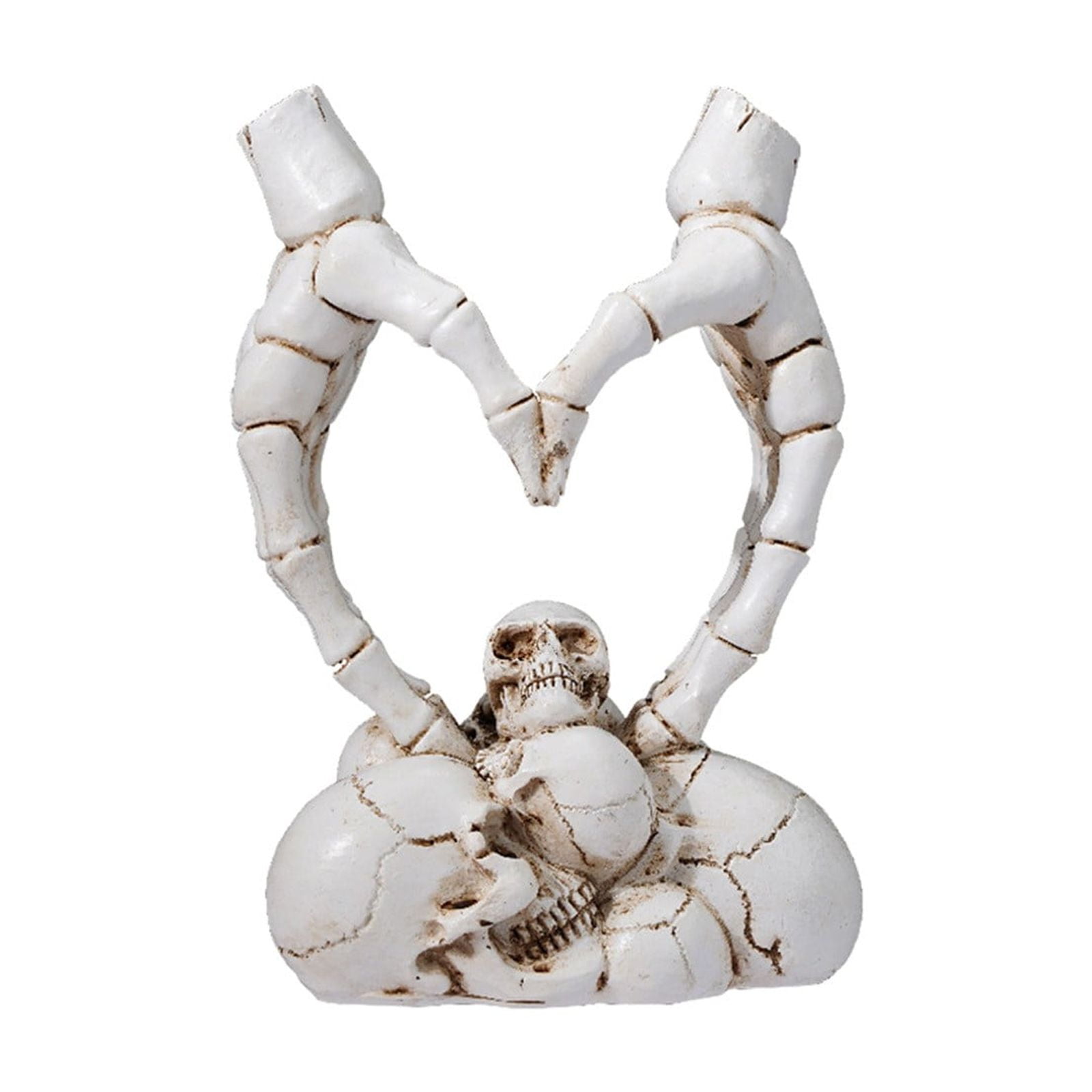 Halloween Skeleton Hand Ornament, Halloween Bone Decorations, Heart ...