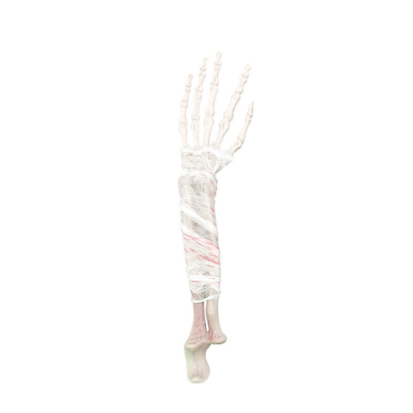 Halloween Skeleton Hands Plastic Fake Human Hands Realistic Skeleton ...