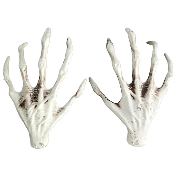 Halloween Skeleton Hands Realistic Life Size Skeleton Hands for Ghost ...