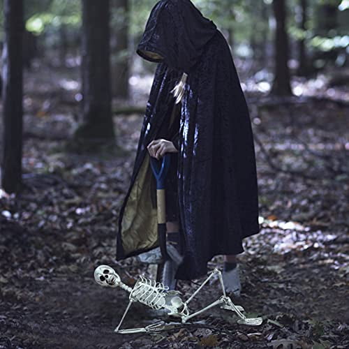 Halloween Skeleton Life Size Full Body Posable Joints Skeletons Life ...