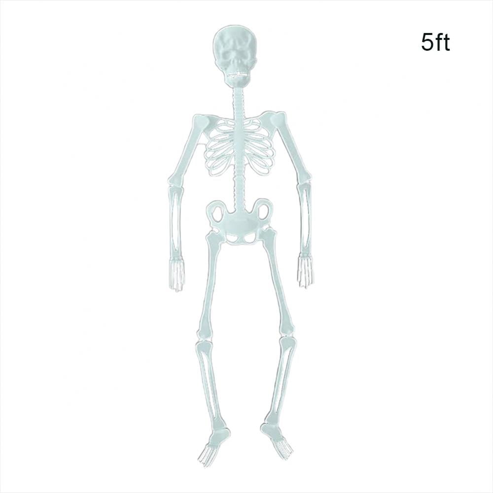 Halloween Skeleton Life Size Party Decoration, 2 Pcs 5ft Large Hanging ...
