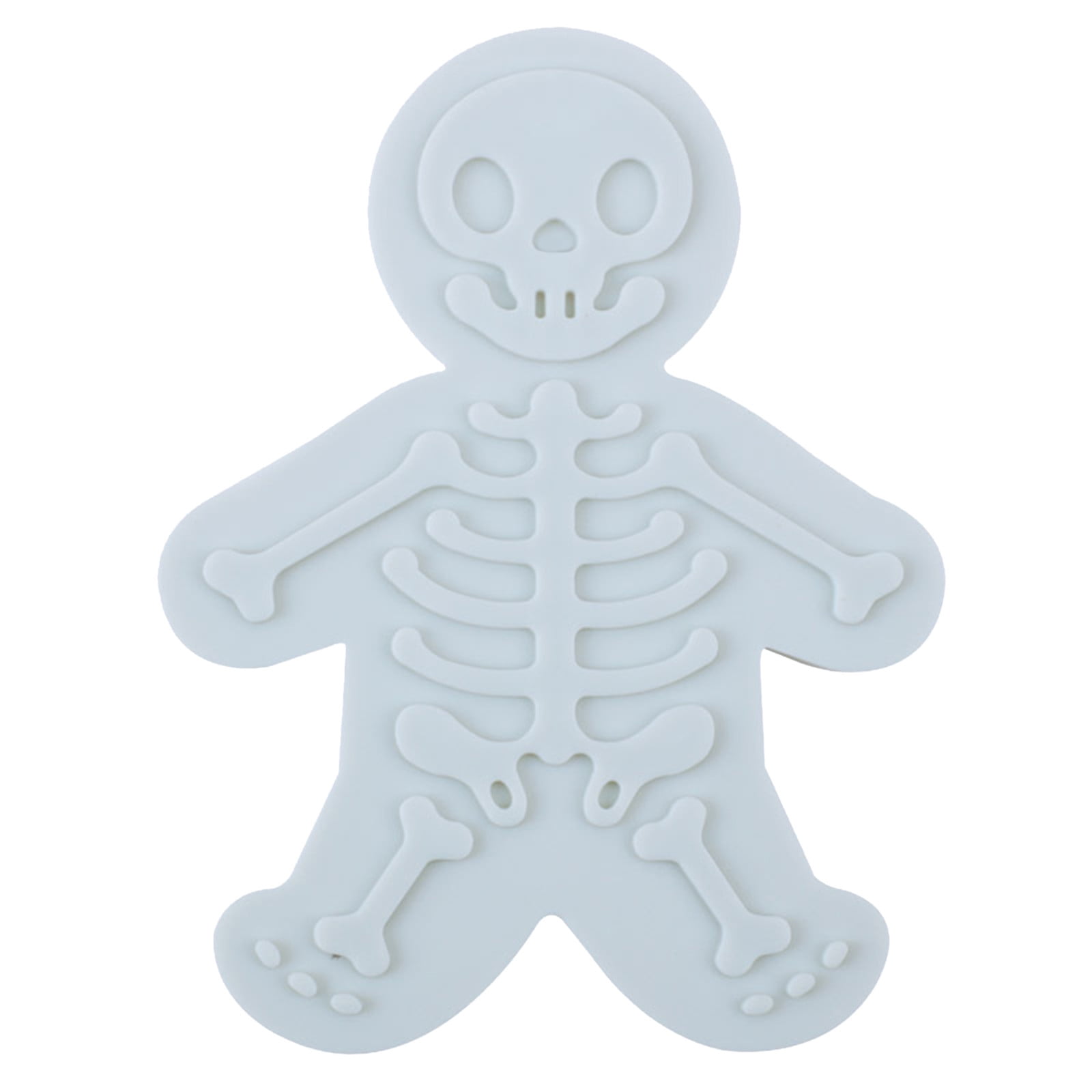Halloween Skeleton Silicone Cake Molds, 3D Skull Bones Mould Tray DIY ...