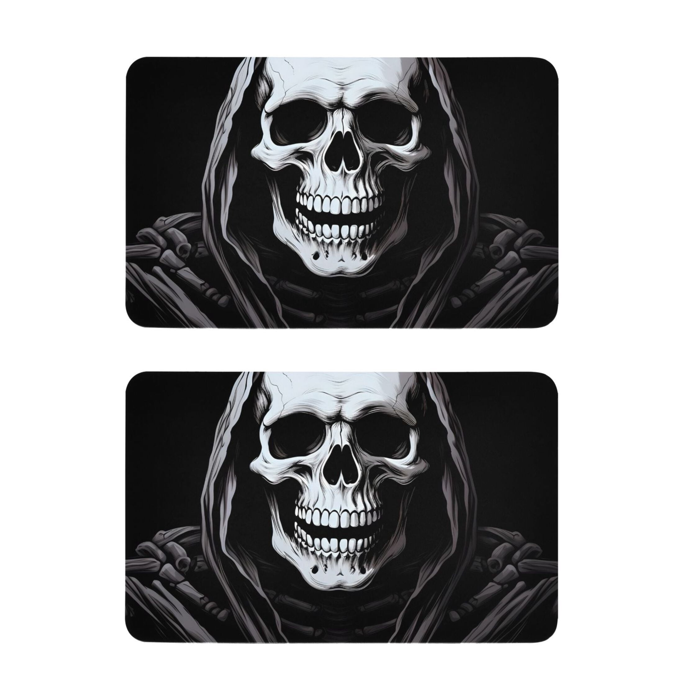 Halloween Skeleton Skull Fridge Magnetic Sticker Refrigerator Magnets ...