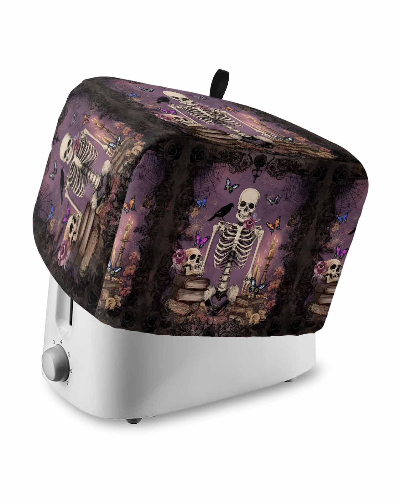 Halloween Skeleton Small Toaster Cover 2 Slice, Kitchen Appliance ...