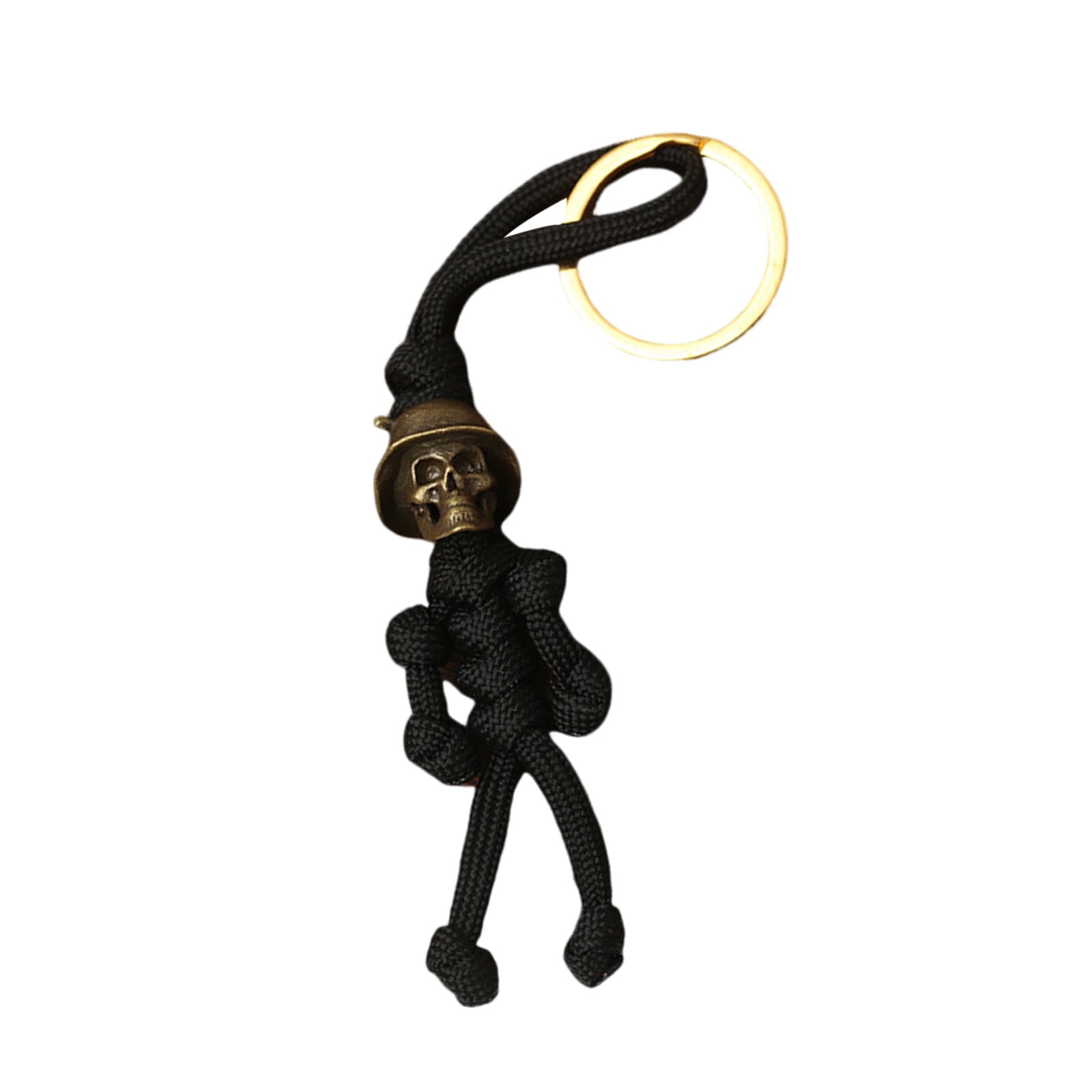 Halloween Skeleton Soldier Pendant Keychain Paratrooper Rope Car ...