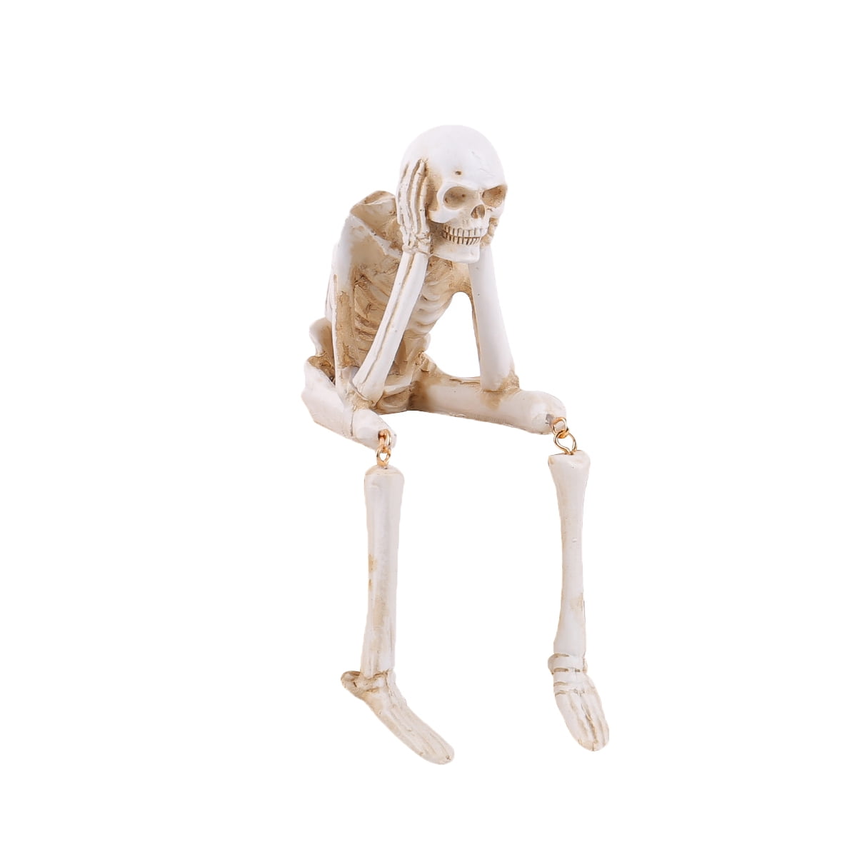 Halloween Skeleton Statue, Unseen and Unheard Evil Skeleton Figurines ...