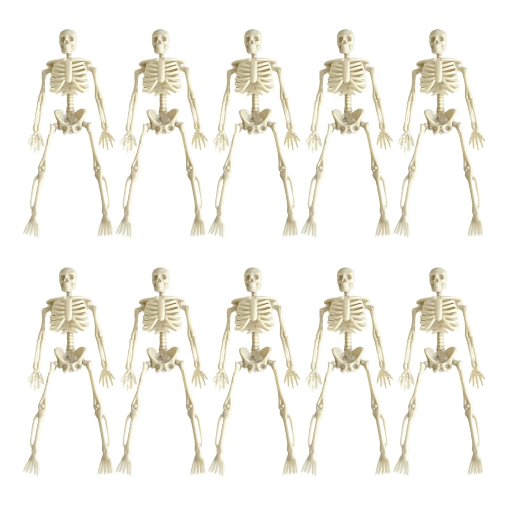Halloween Skeletons Ornament With Movable Limbs For Eerie Scene ...