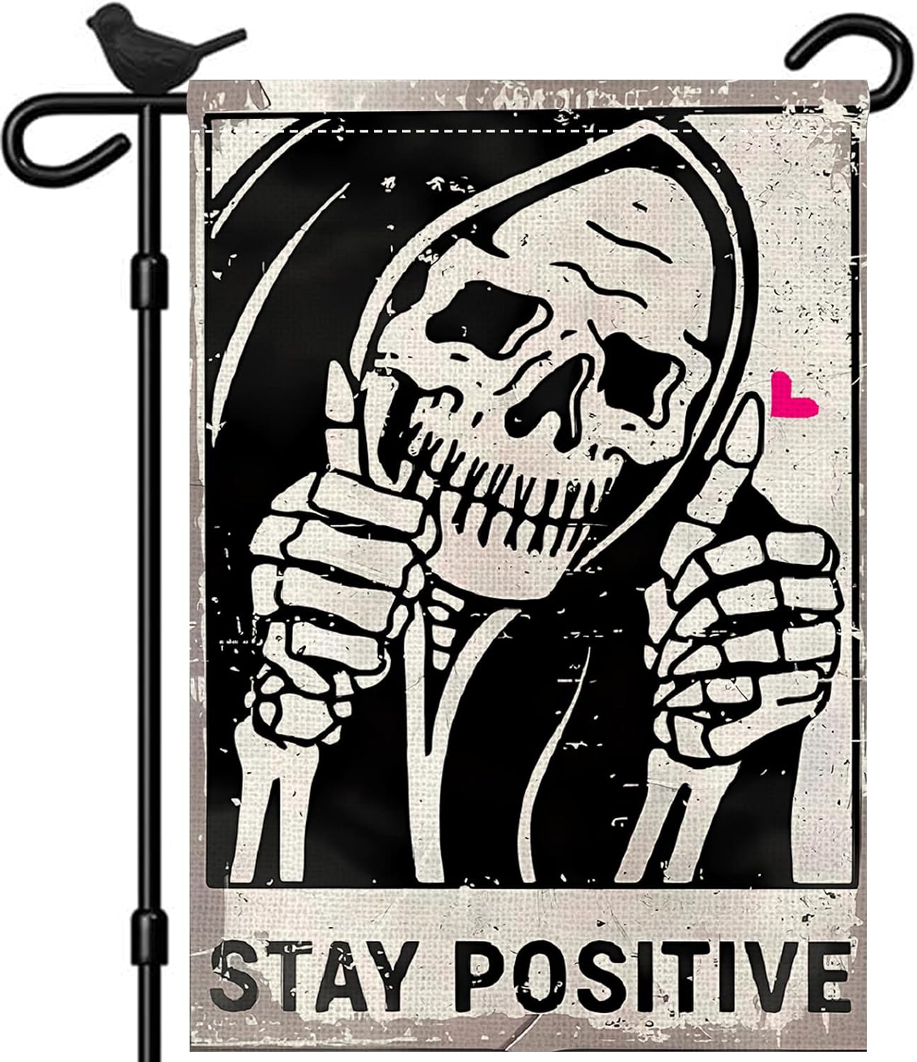 Halloween Skull Garden Flag 12x18 Inch Double Sided Halloween Flags ...