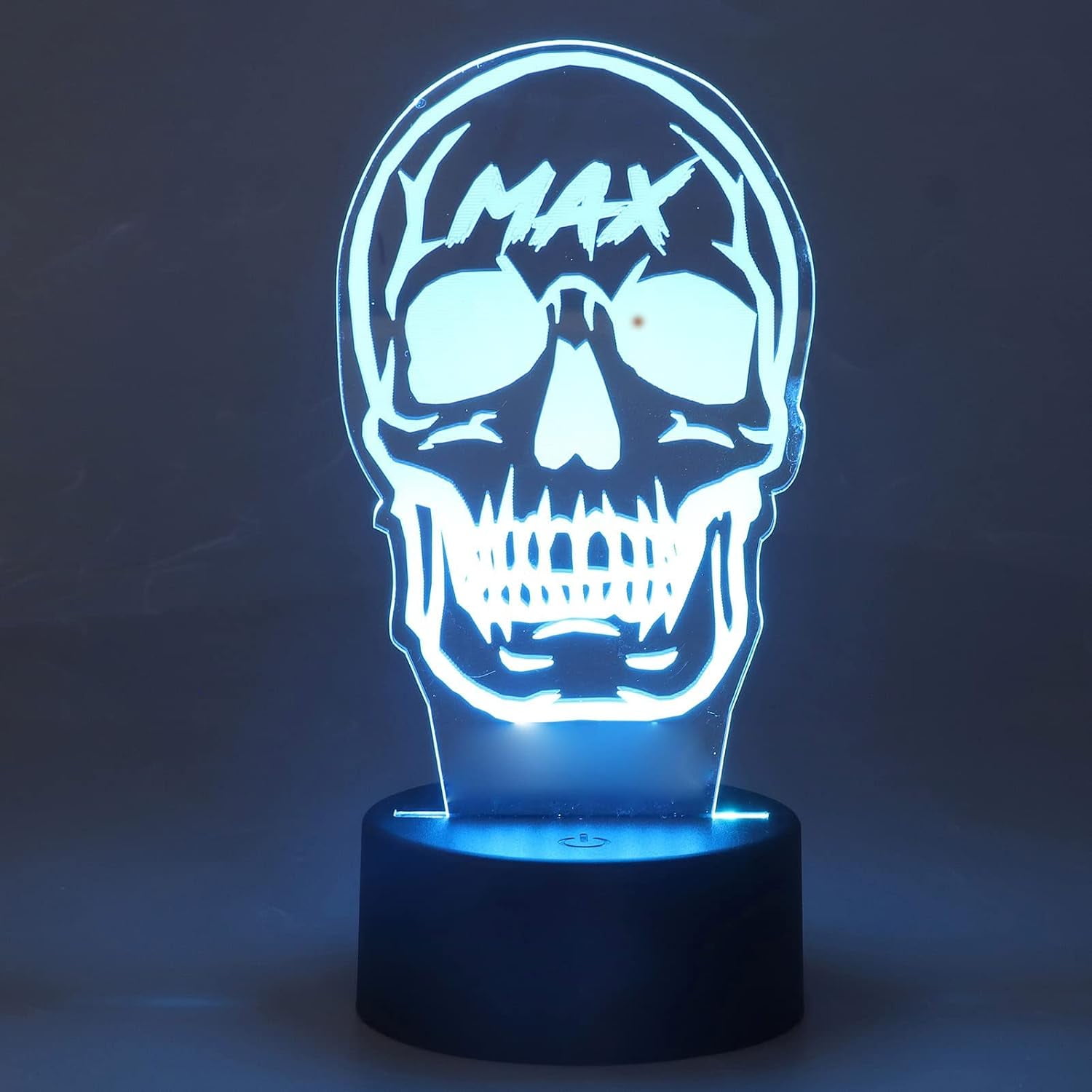 Halloween Skull Lights 3D Illusion Night Light Easter Led Lamp ...