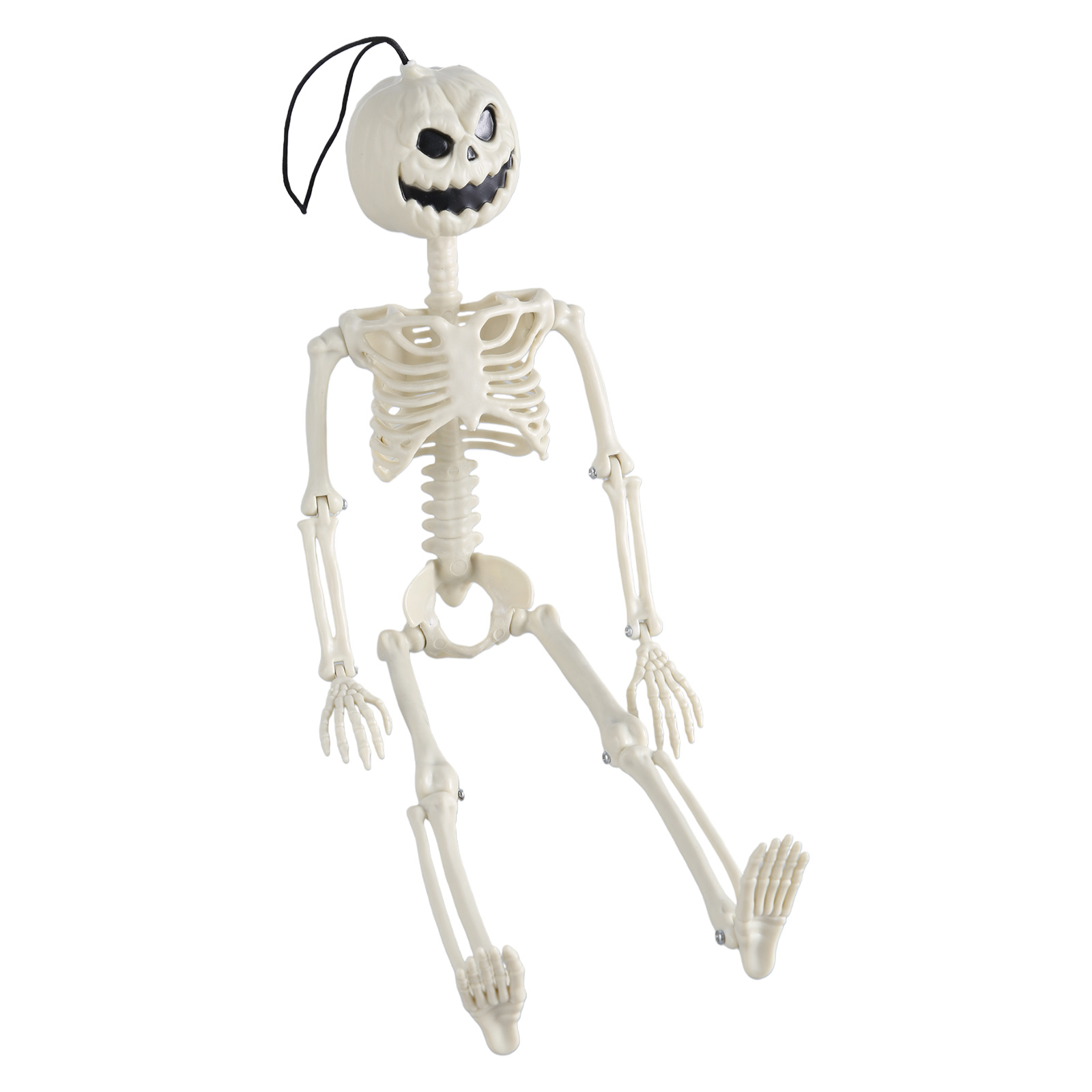 Halloween Skull Props Eerie House Decoration Realistic Skeleton Shaped ...