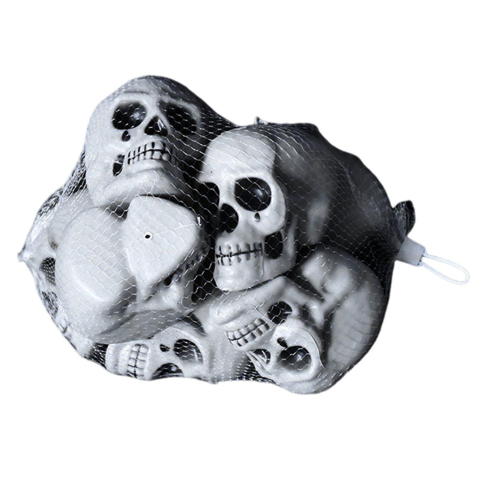 Halloween Skulls Pendant Realistic Hanging Human Skeleton Head Statues ...