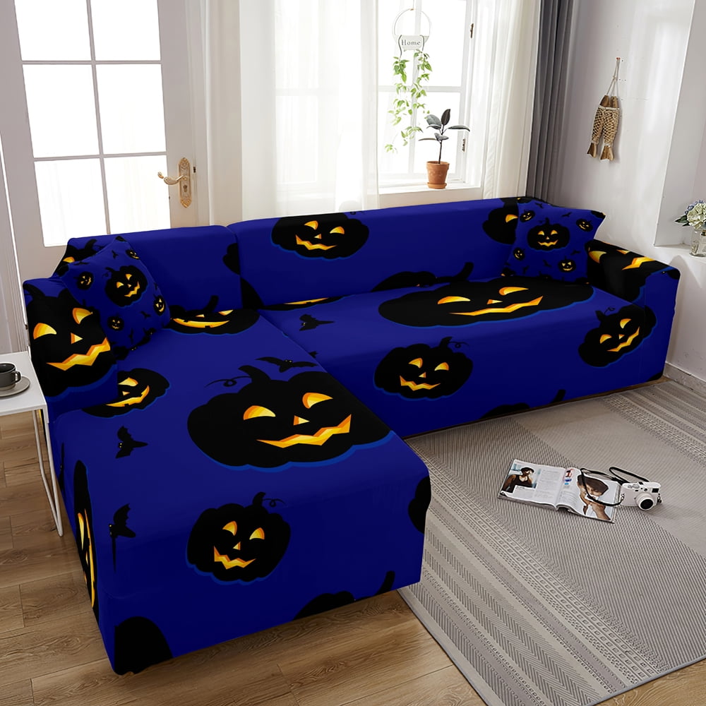 Halloween Sofa Cover Slipcovers Elastic All-Inclusive Couch Cover for ...