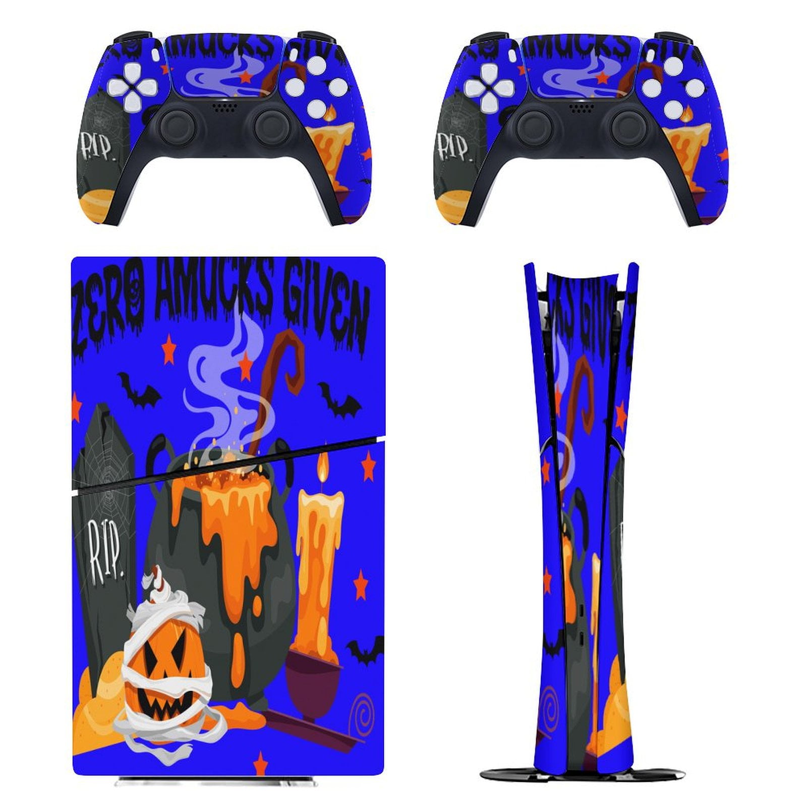 Halloween, Soup Pot PS5/PS5 Slim Digital Disc Skin Sticker For Console And Controller Skins ...