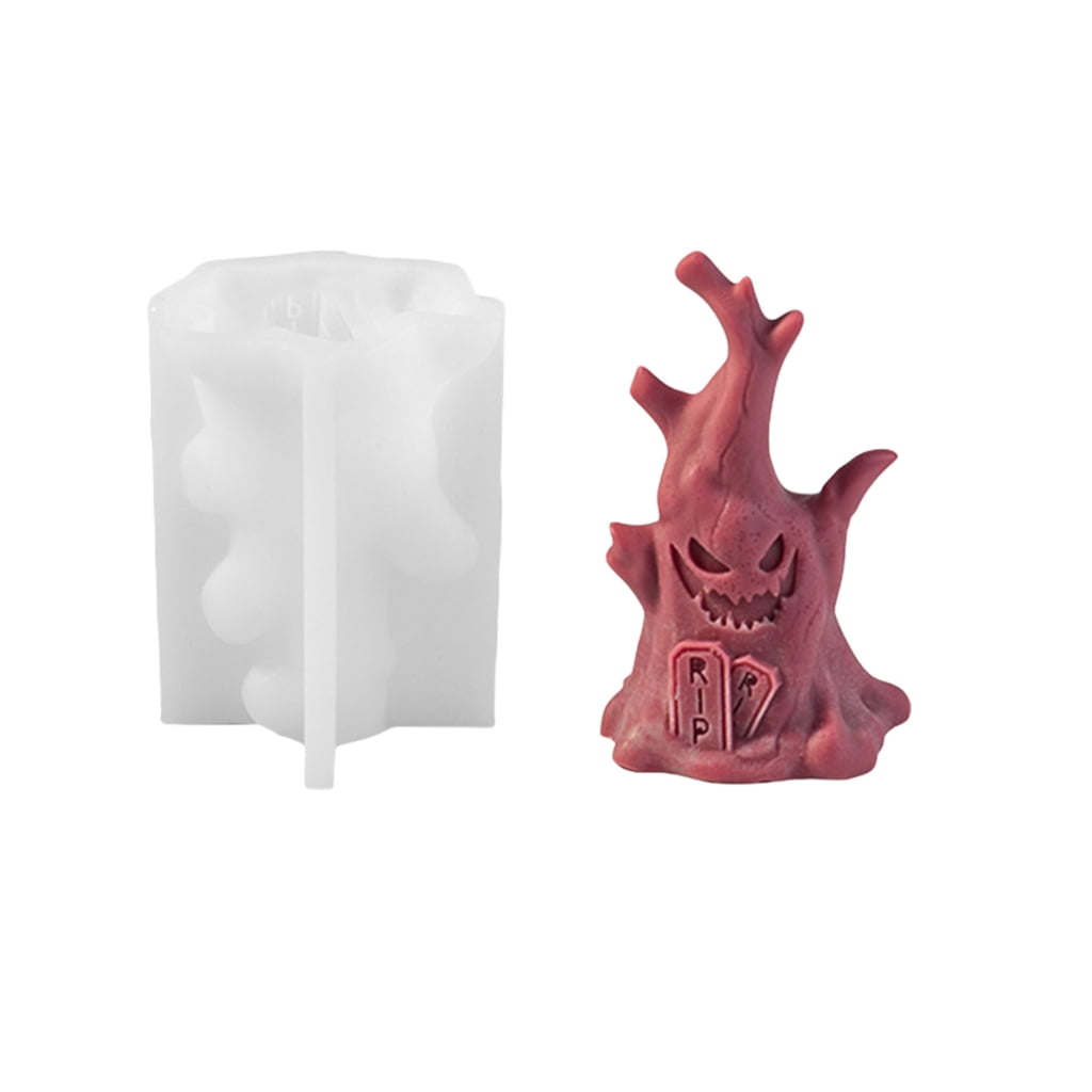 DIY Specter Shaped Candle Crafting Tool Sturdy Silicone Candle Mold for ...