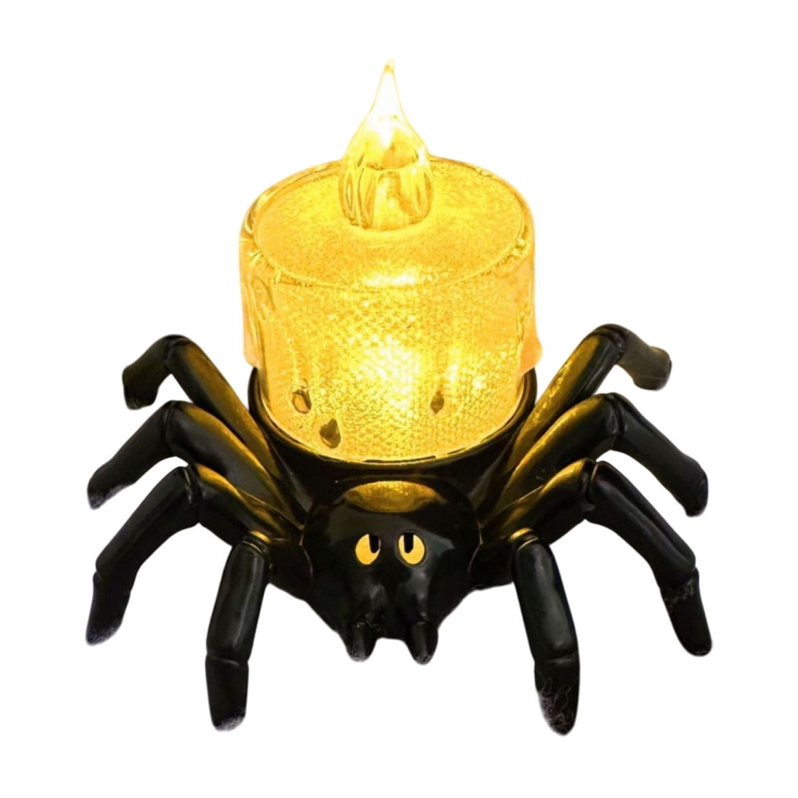 A Halloween Spider Candle Led Light Decoration 3.15X2.56 Inch Flameless ...