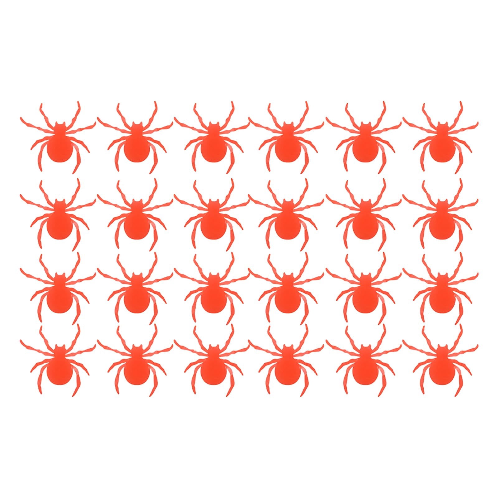 Halloween Spider Decorations - 12-48 PCS Glow in Dark Spiders, Scary ...
