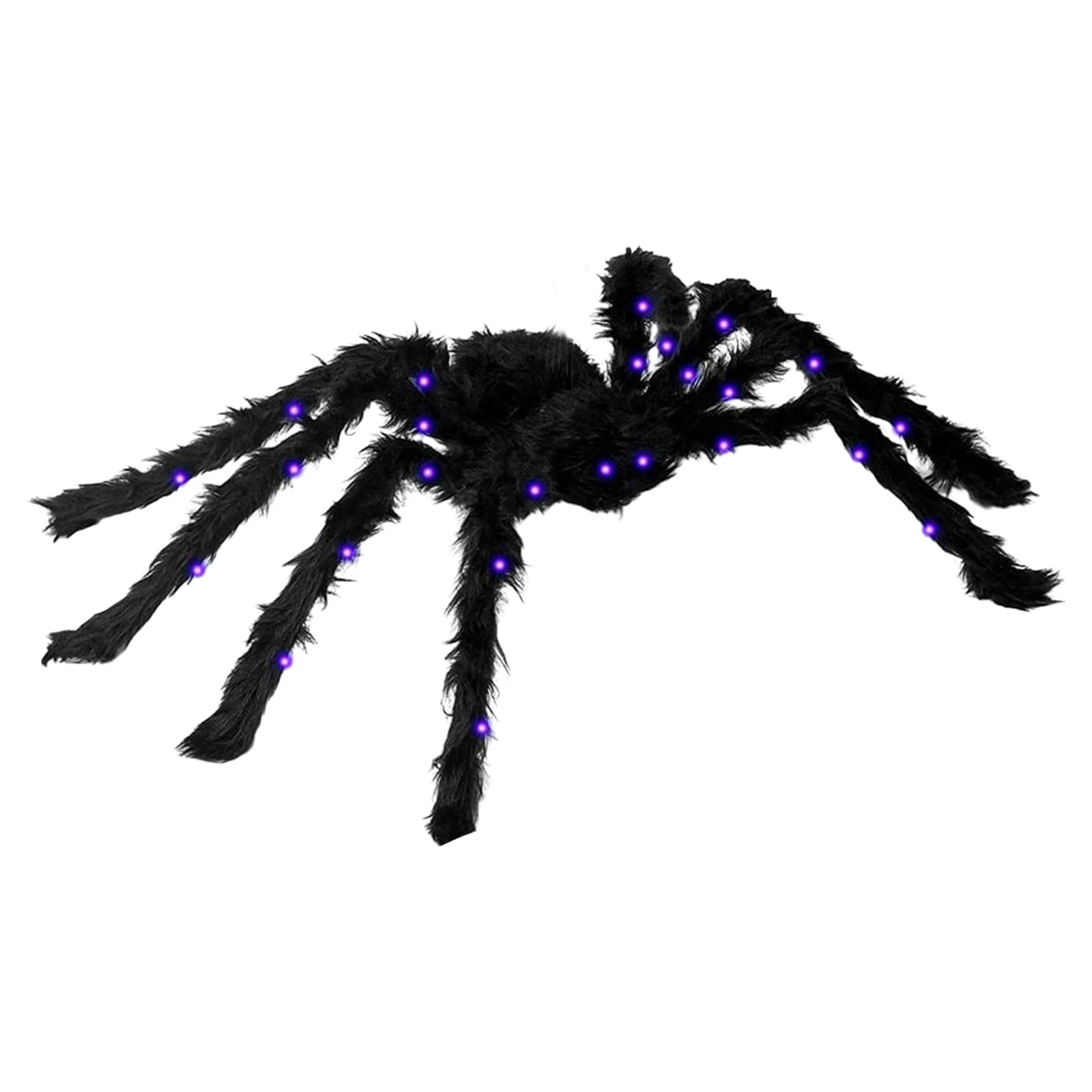 Halloween Spider Decorations 2.95 Ft Light up Giant Spider Realistic ...