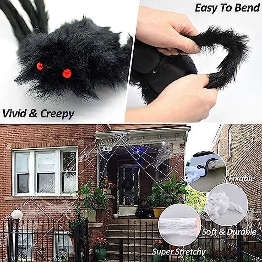 Halloween Spider Decorations, Giant Spider Outdoor Halloween ...