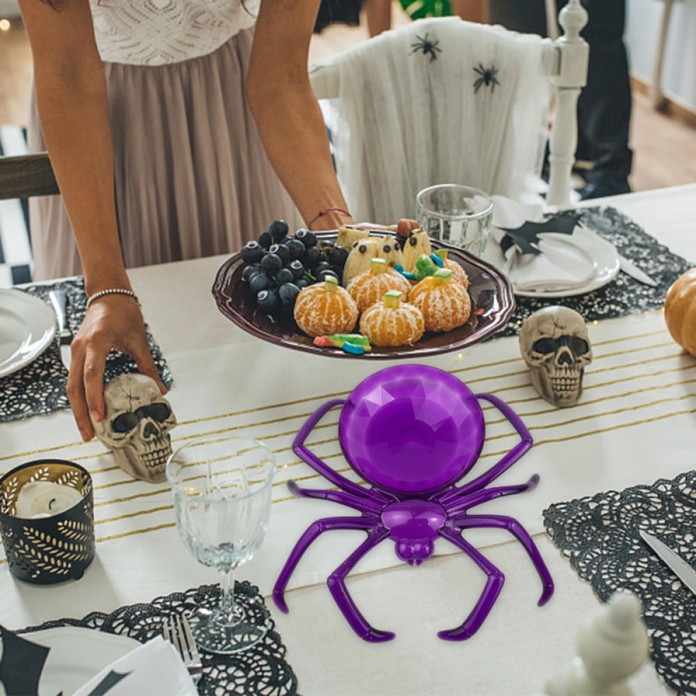 Halloween Spider Fruit Candy Dish Vintage Halloween Decor Vegetable ...