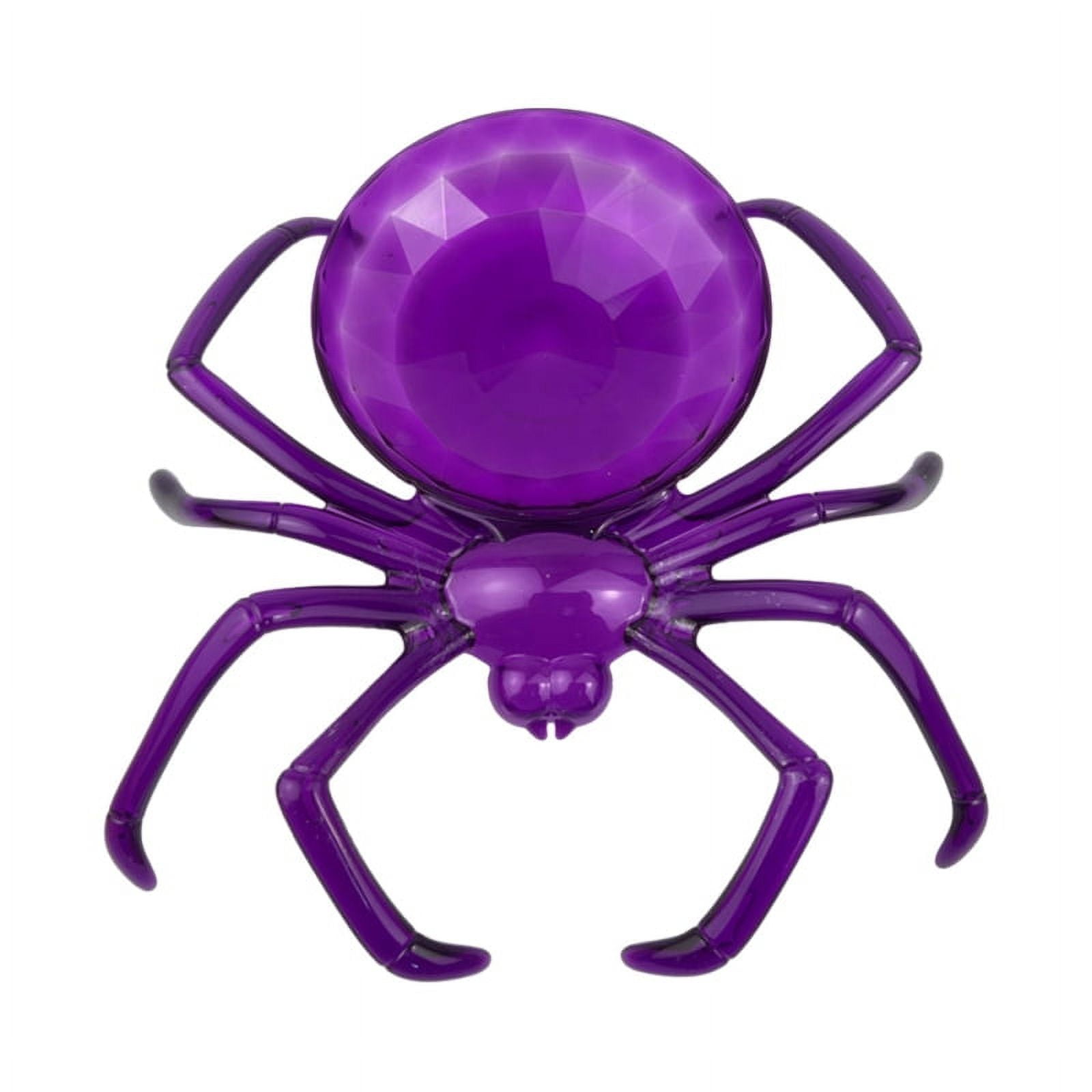 Halloween Spider Fruit Candy Dish Vintage Tray Plastic Dessert Plates ...