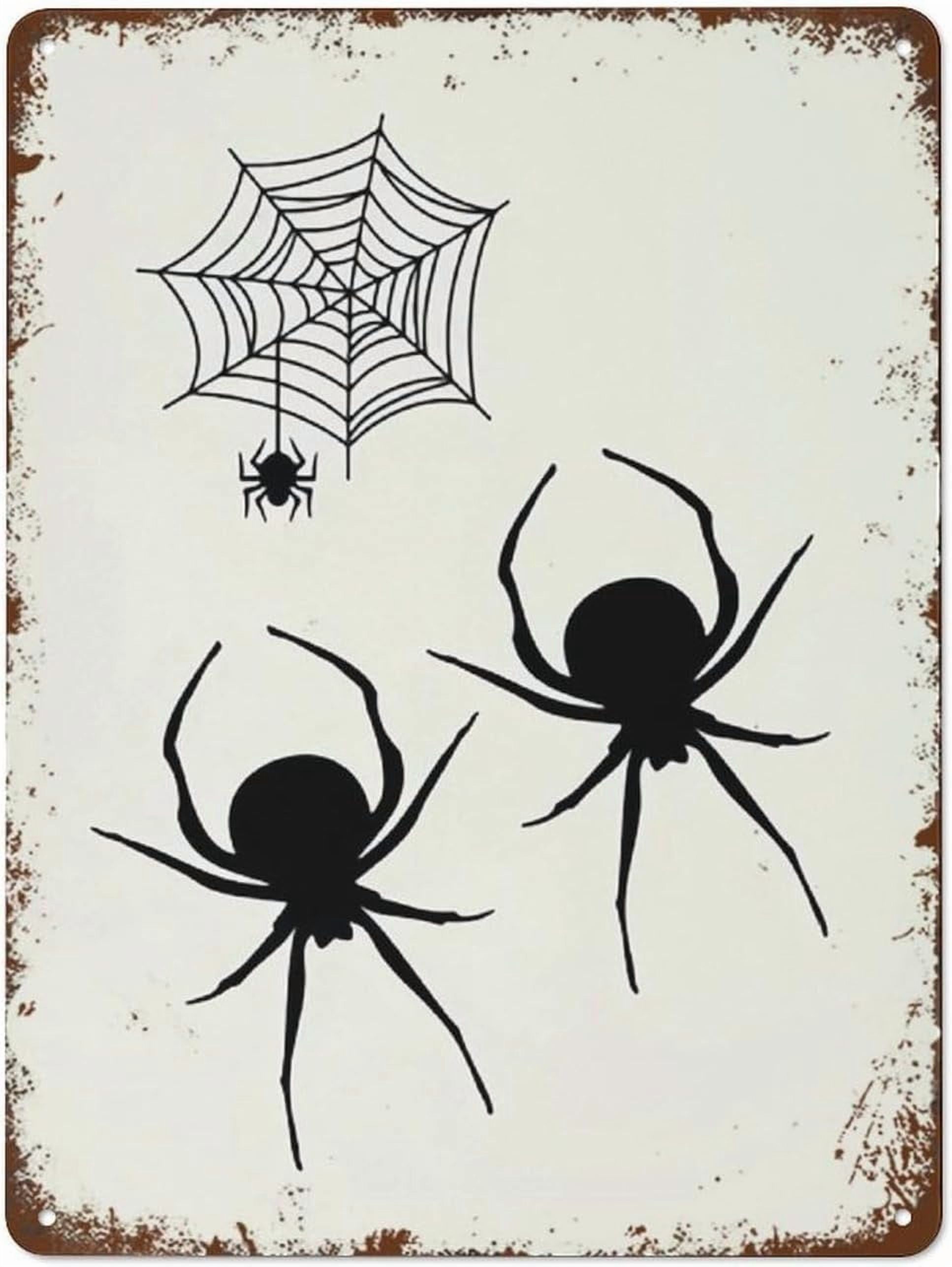 Halloween Spider Halloween Poster Halloween Decor Fall Decor Spider ...