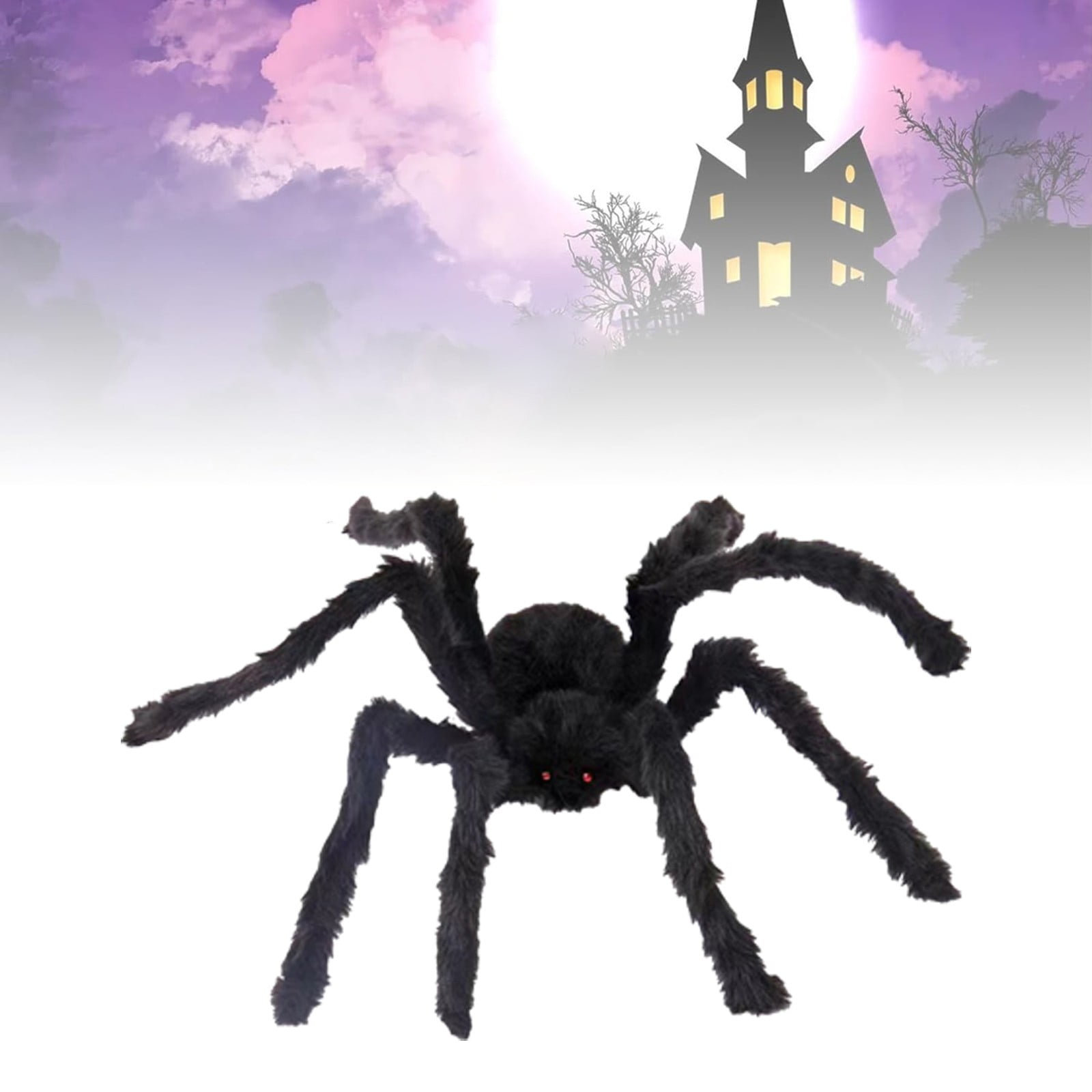 Halloween Spider Props for Outdoor Decorations Realistic Spider with ...