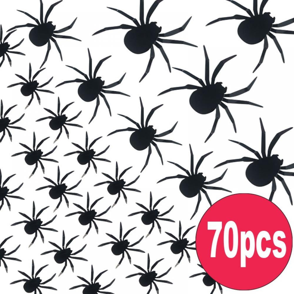 Halloween Spider Stickers Scary Spider Wall Decal Stickers Spider Web ...