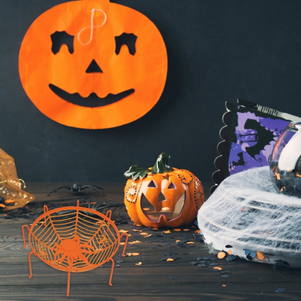 Halloween Spider Web Bowls, Halloween Spider Web Plastic Basket Bowls ...