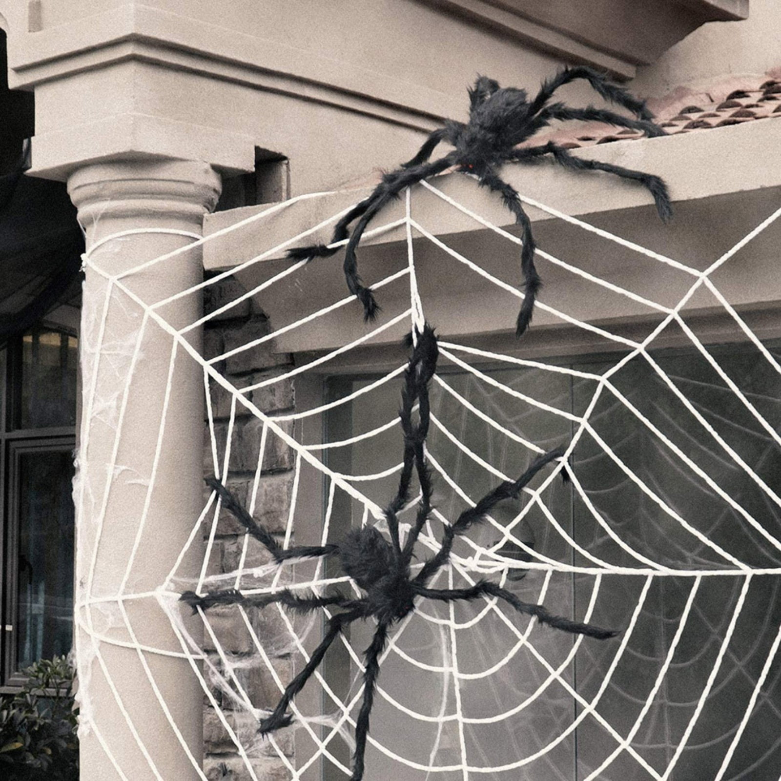 Halloween Spider Web Decoration Outdoor Halloween Spider Web Decor ...