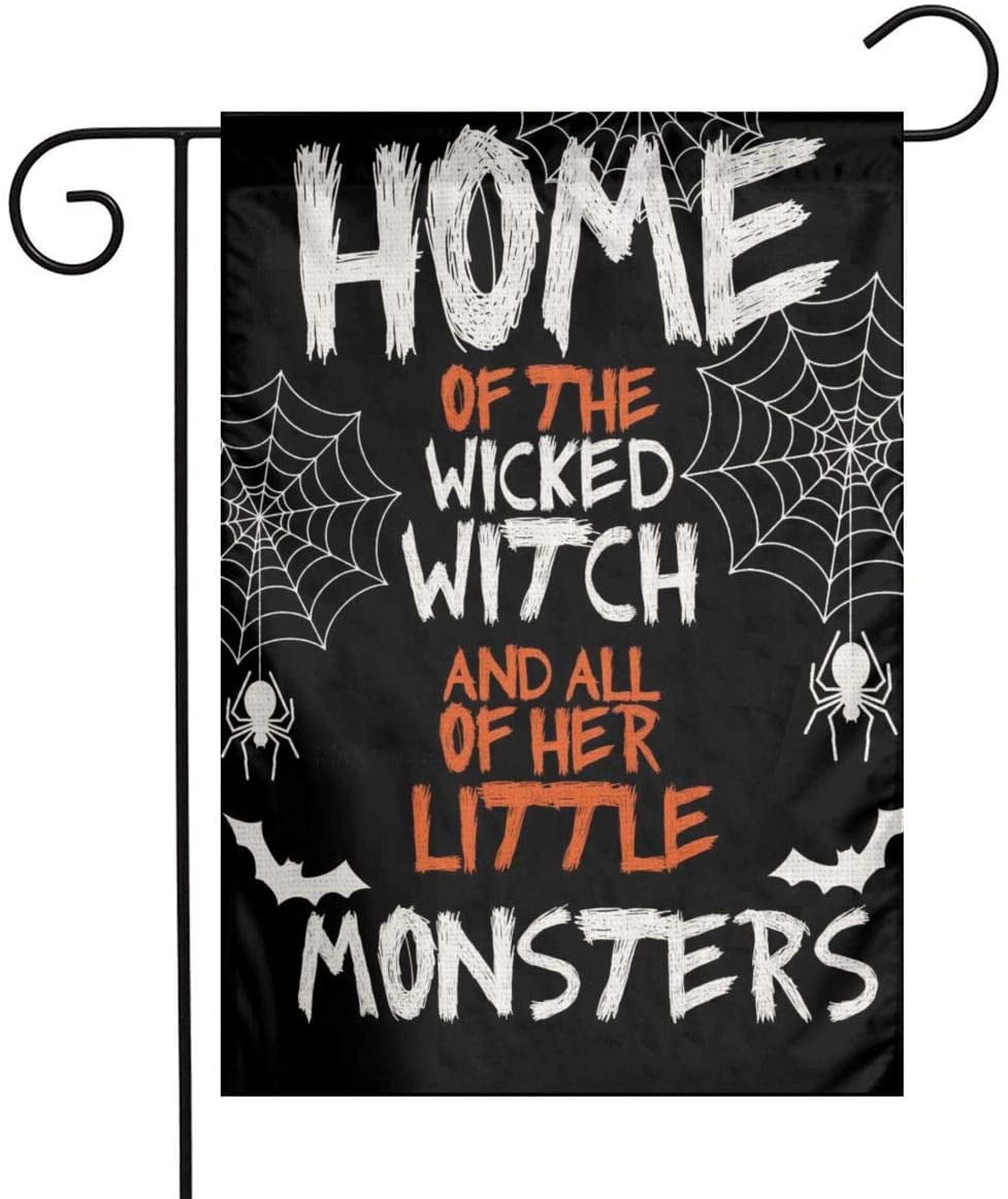 Halloween Spider Web Home Of The Witch And All Of Her Little Monsters ...
