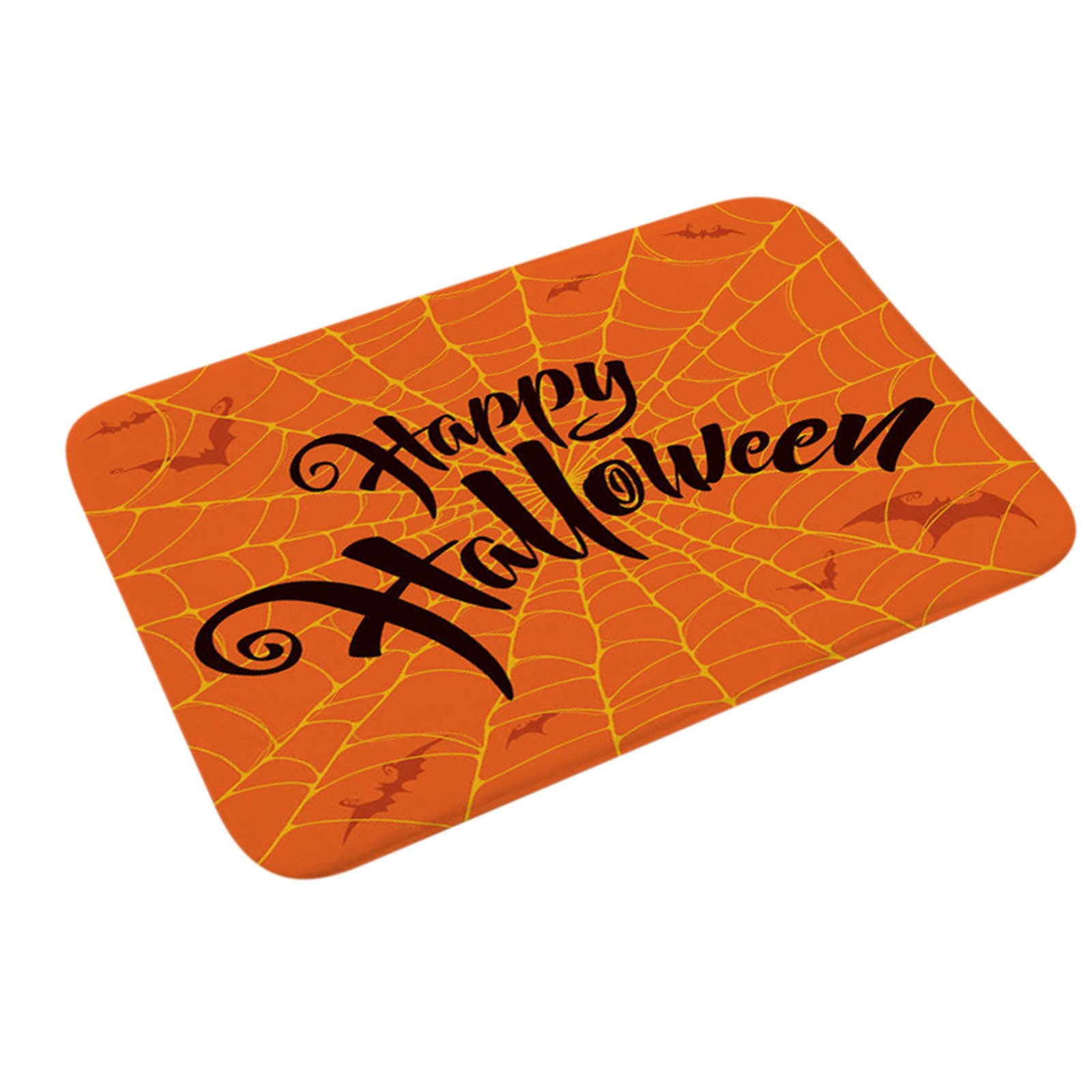 Halloween Spider Web Kitchen Rug of Slip Kitchen Mat Halloween Cobweb ...