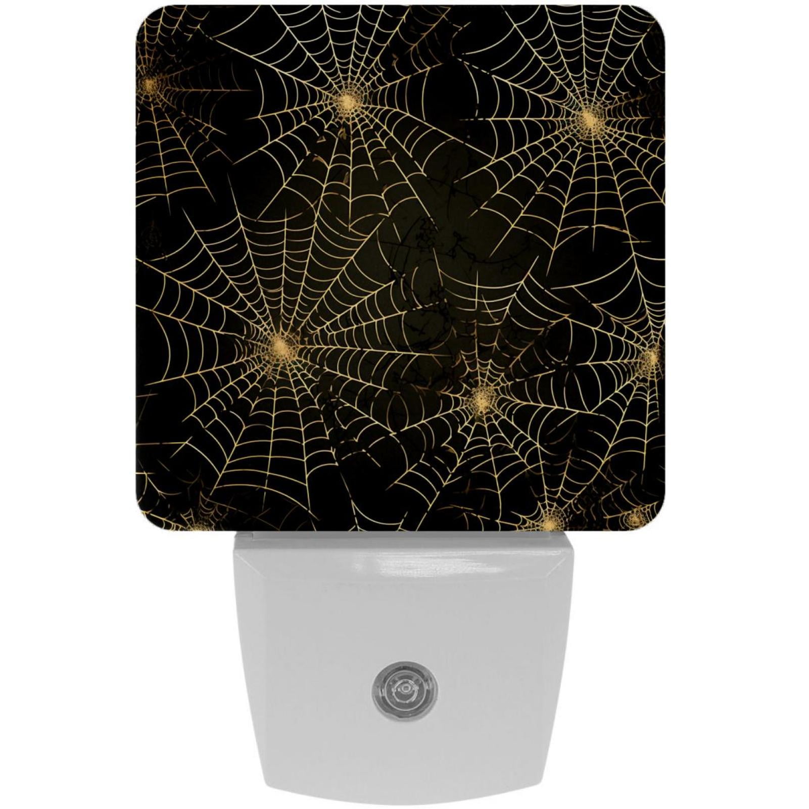 Halloween Spider Web LED Square Night Lights- Energy Efficient and ...