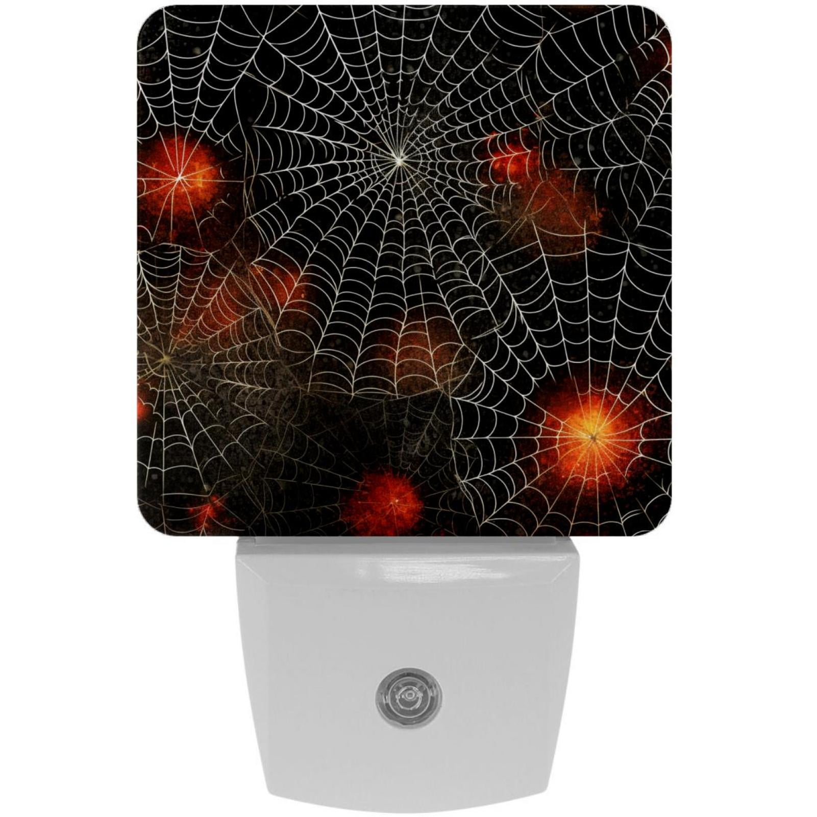 Halloween Spider Web LED Square Night Lights - Modern and Versatile ...