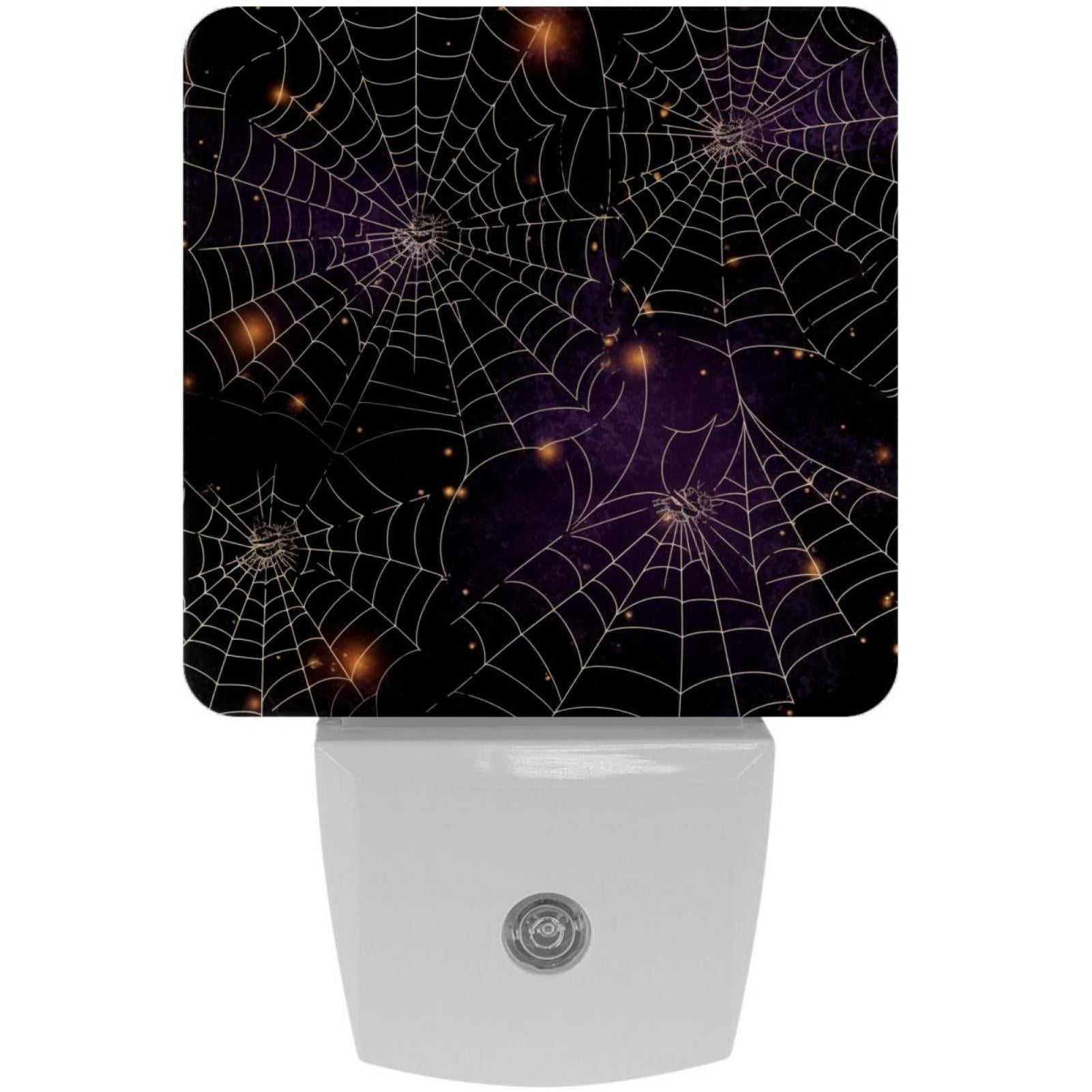 Halloween Spider Web LED Square Night Lights - Stylish and Energy ...