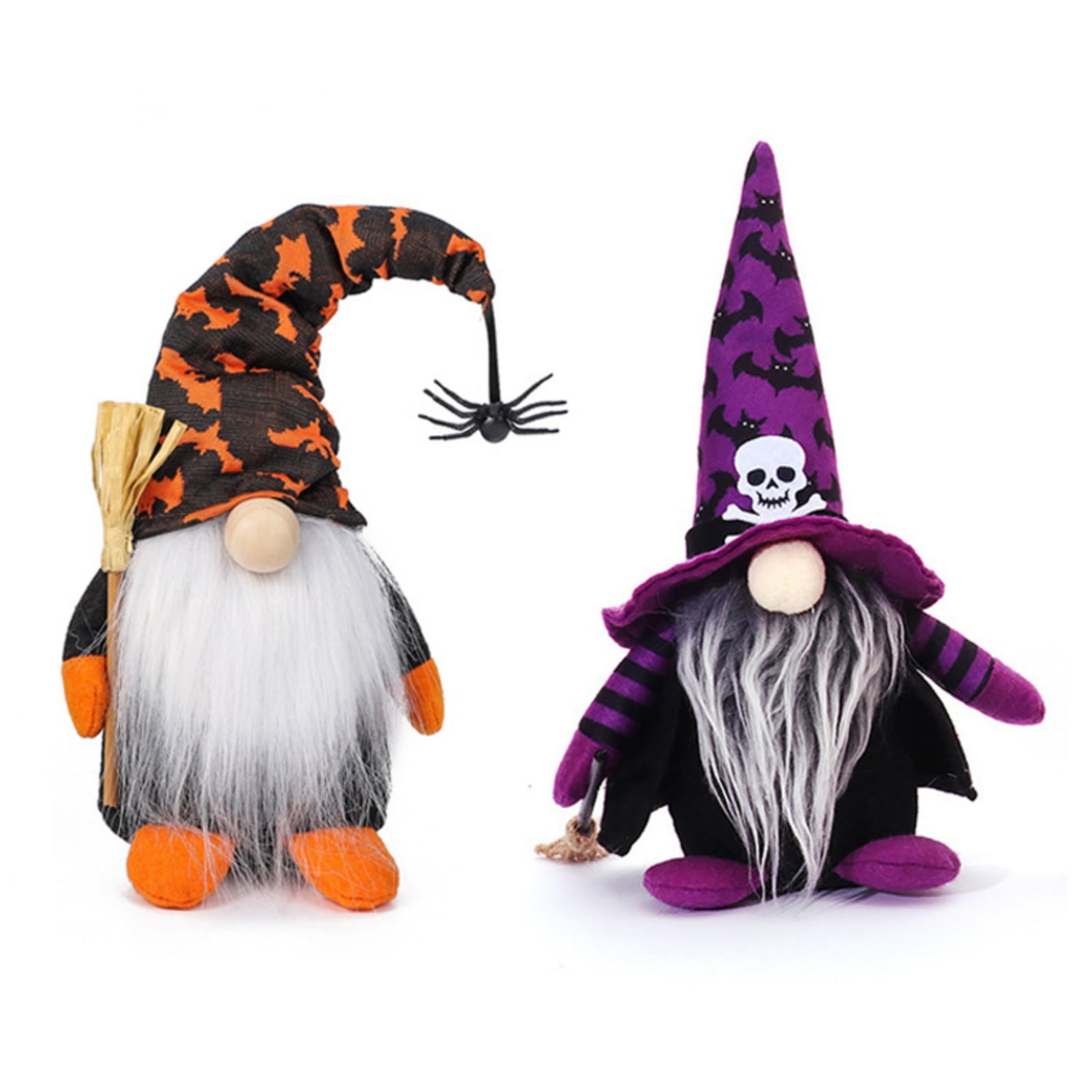 Halloween Spiders Witch Gnomes Decorations,Halloween Gnomes Plush Decor ...