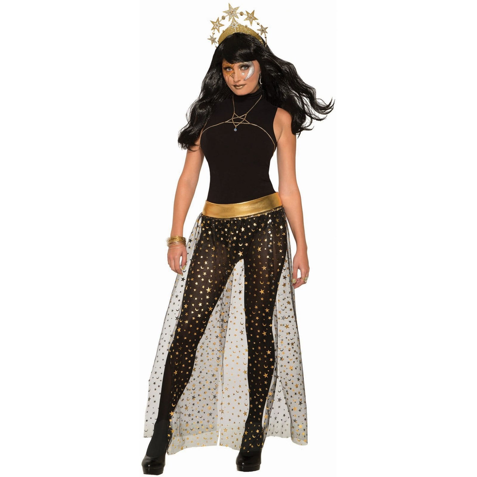 Halloween Star And Moon Skirt - Walmart.com