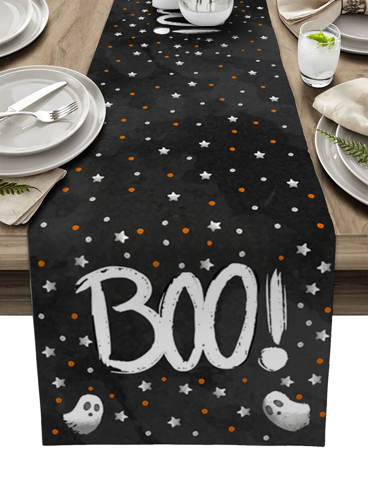 Halloween Star Horror Table Runner Coffee Table TV Counter Table Runner ...