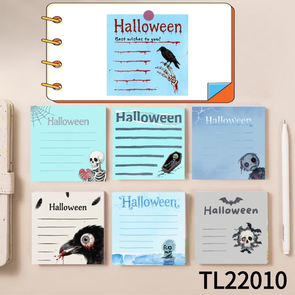 Halloween Sticky Notes with Various Designs - Meet Your Different Needs ...