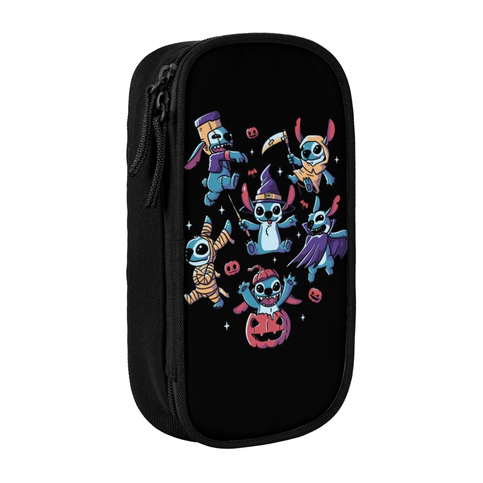 Halloween Stitch Pumpkin Pencil Case,Pencil Pouch,Big Pencil Bag Pouch ...