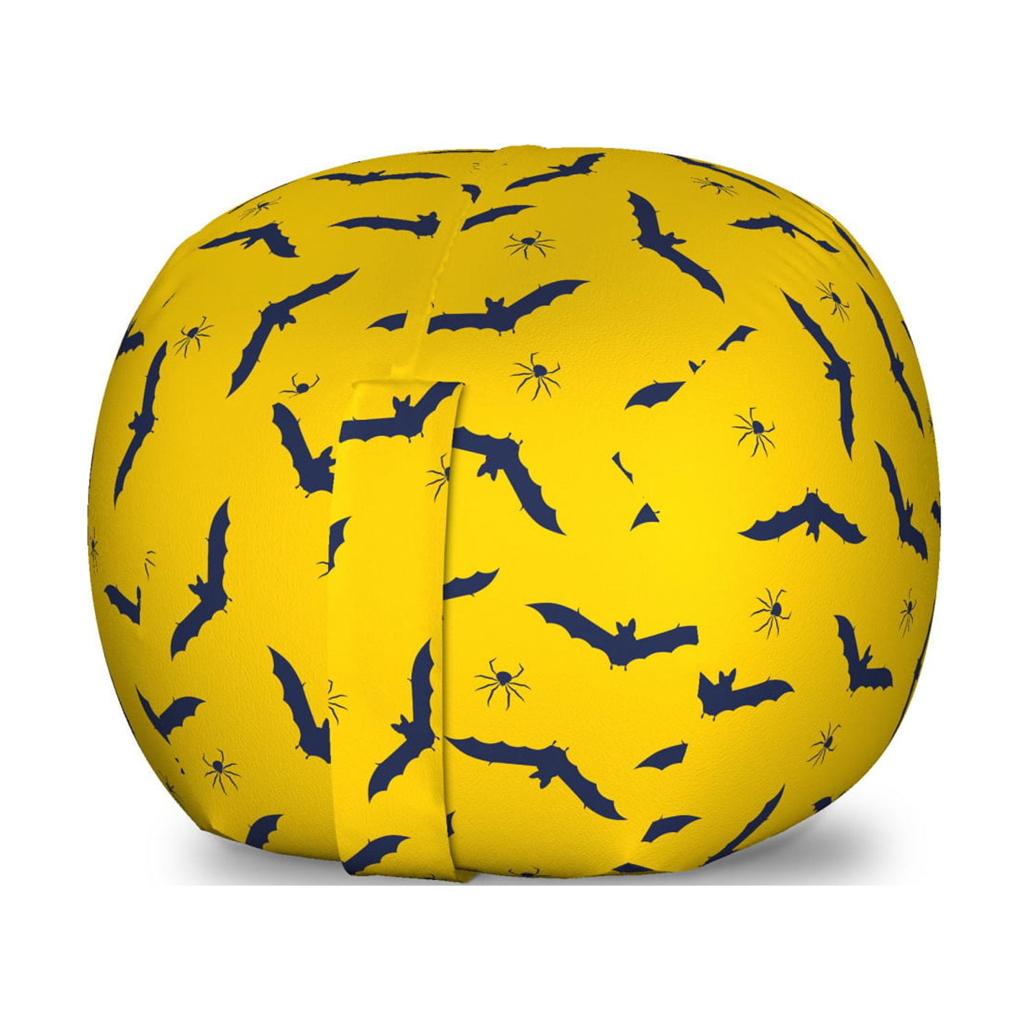Halloween Storage Toy Bag Chair, Horror Theme Bats and Spiders Patterns ...