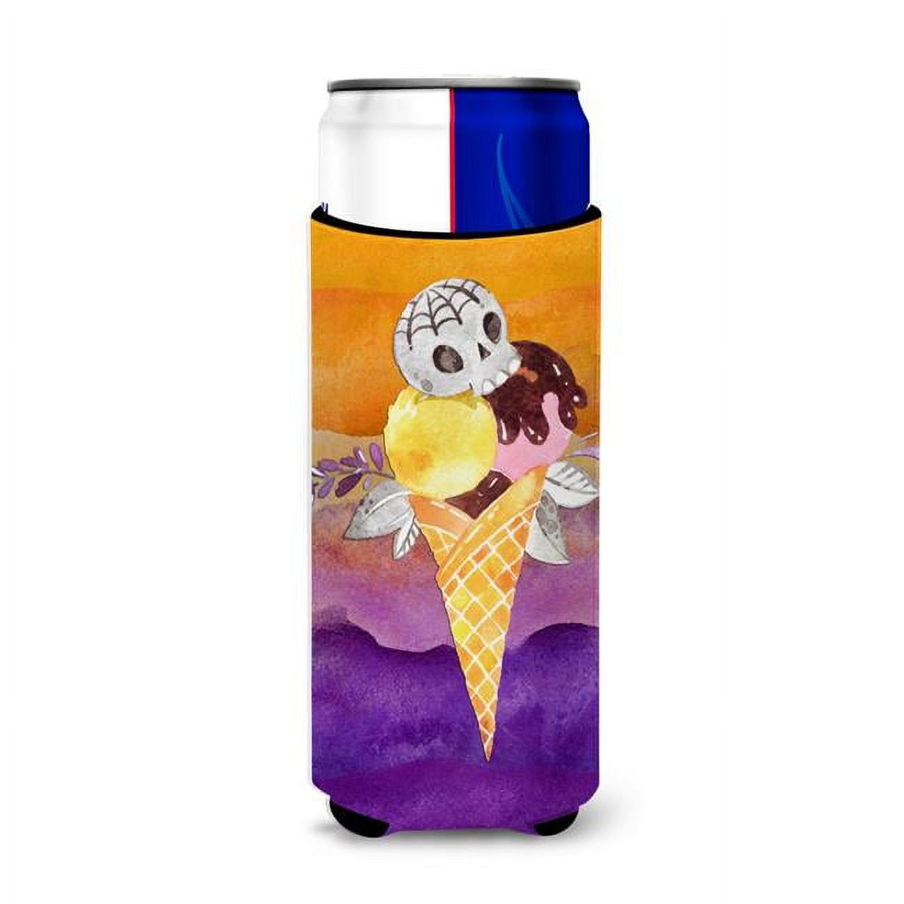 Halloween Sweets Ice Cream Skull Michelob Ultra Hugger for Slim Cans ...