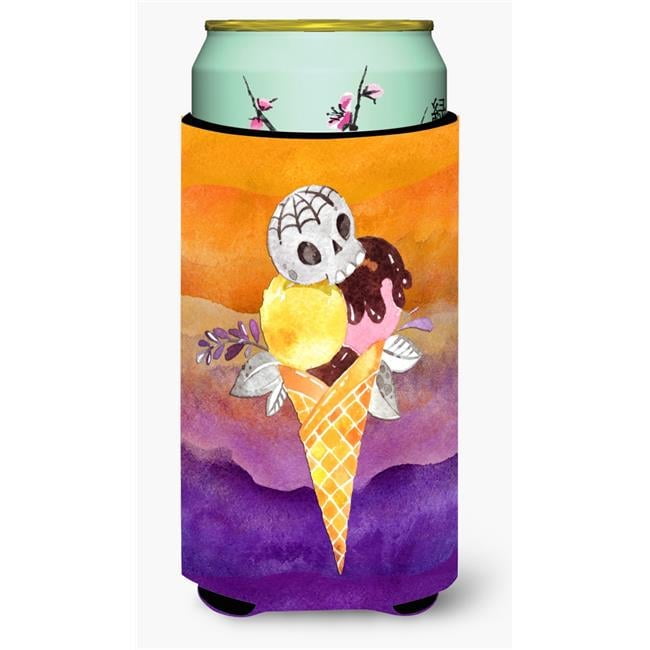 Halloween Sweets Ice Cream Skull Tall Boy Beverage Insulator Hugger ...