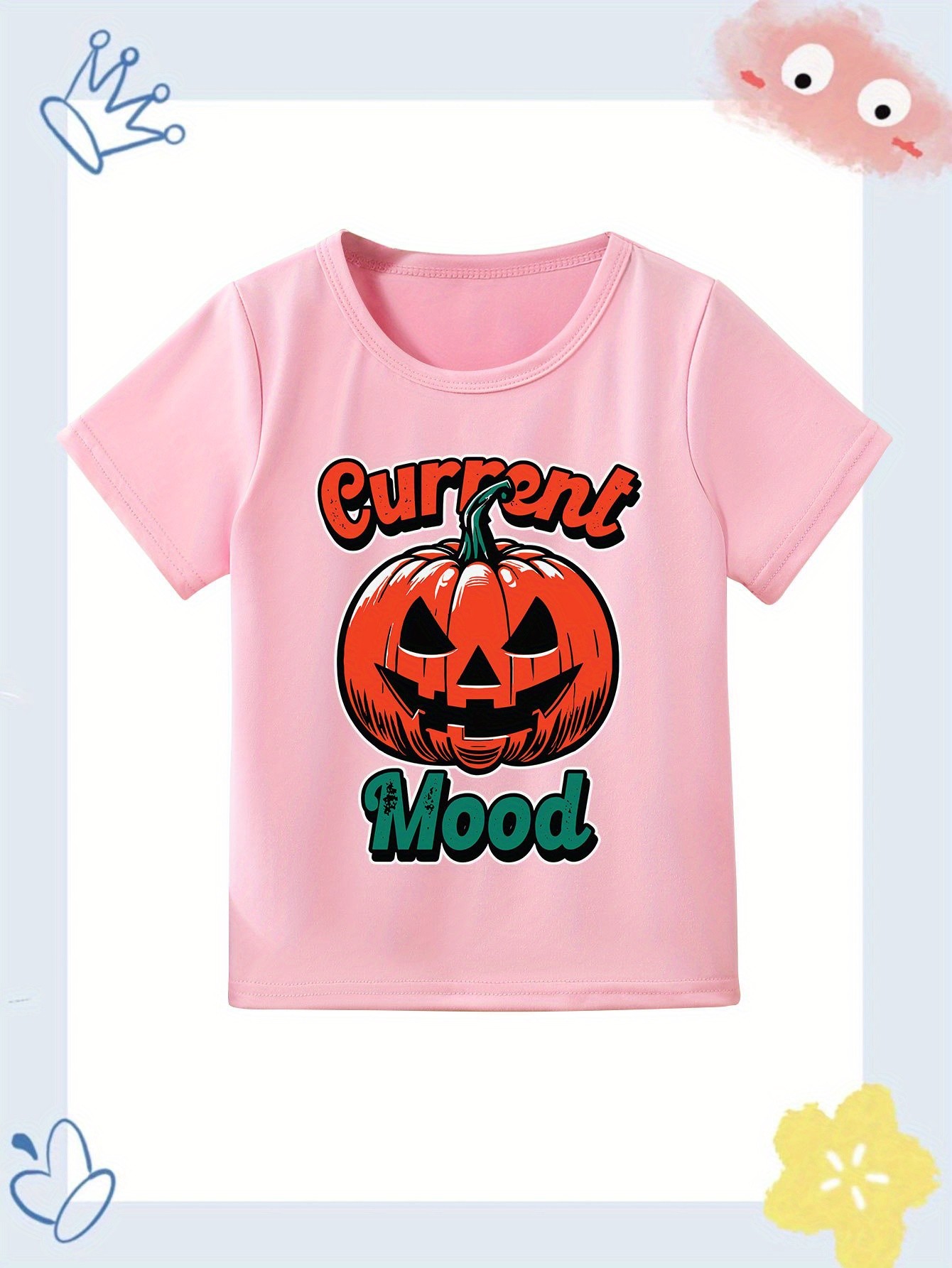 Halloween T-shirt - Breathable Short Sleeve Round Neck Tee with ...