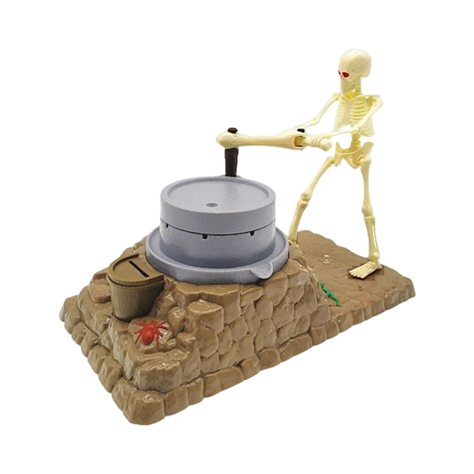 Halloween Table Centerpiece, Skeleton Coin Money Box, Money Bank Piggy ...