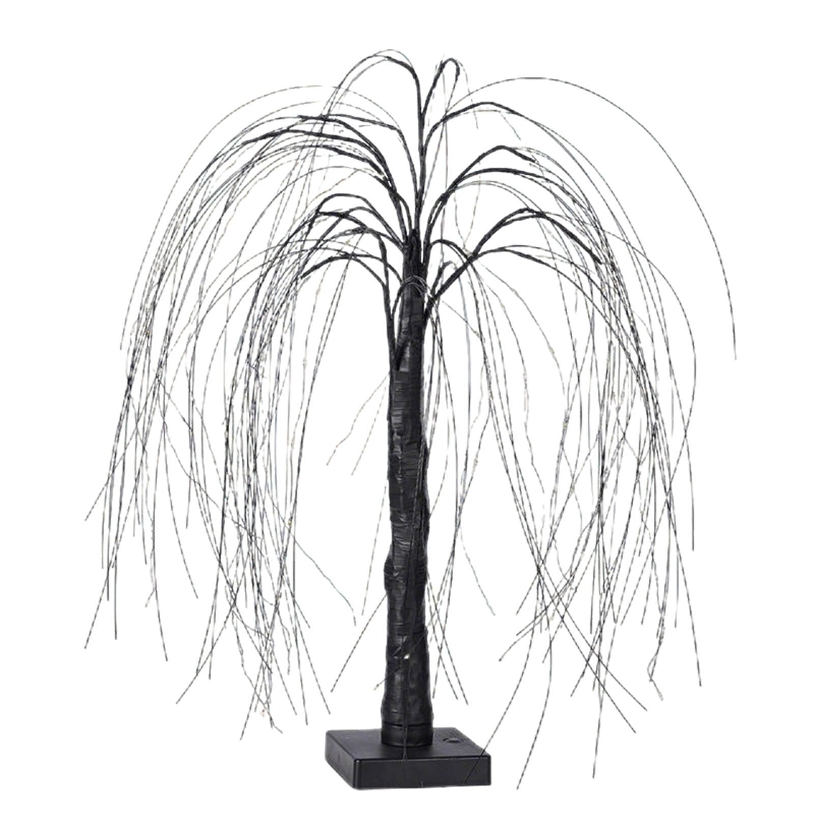 Halloween Table Decorations 20 Inch with LED Halloween Willow Tree ...