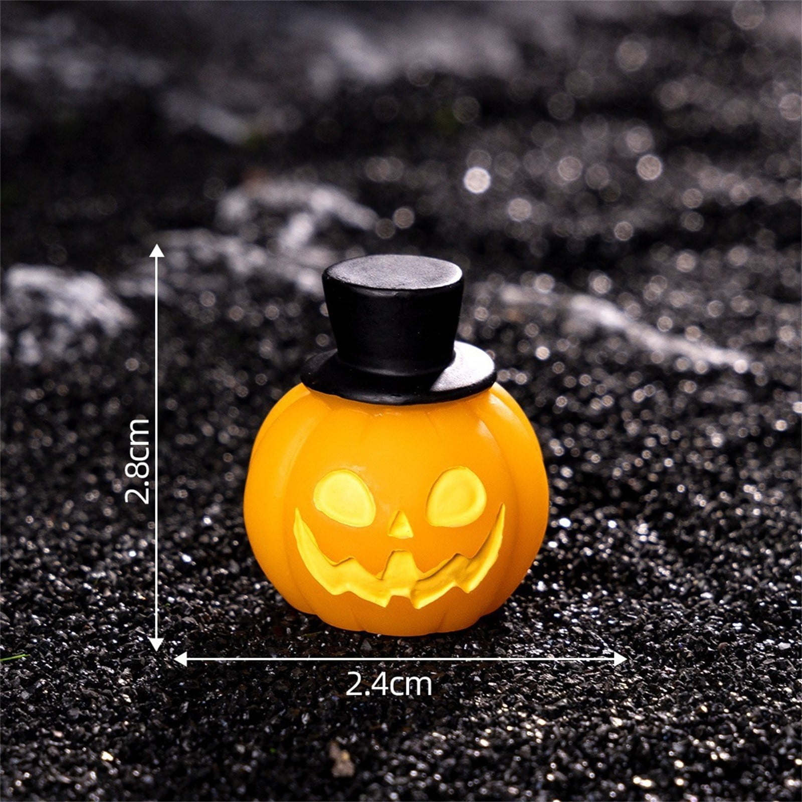 Halloween Table Decorations, Mini Pumpkins, Glass Pumpkins For ...