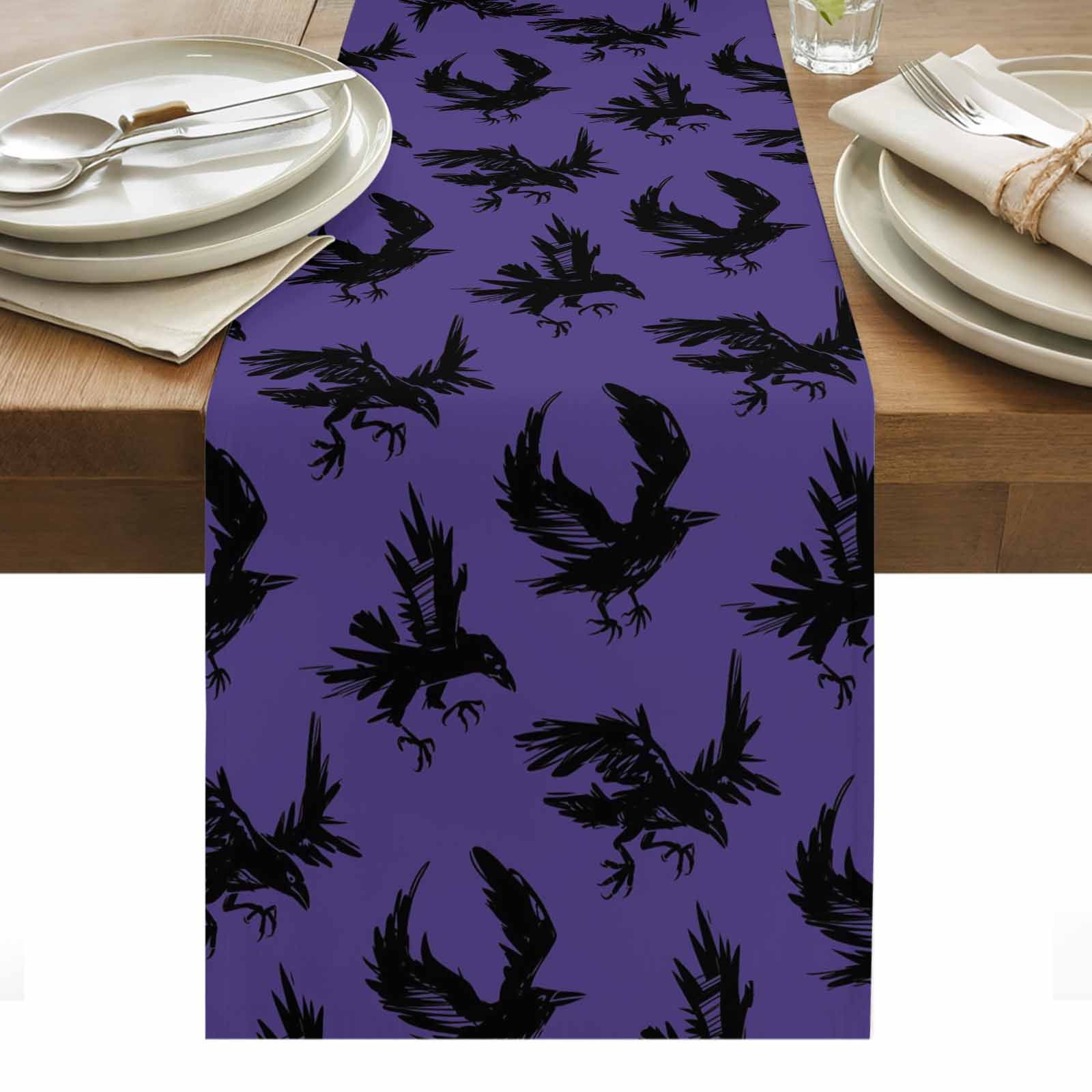 Halloween Table Runner - 120 Inch Long, Kitchen Dining Table Runner ...