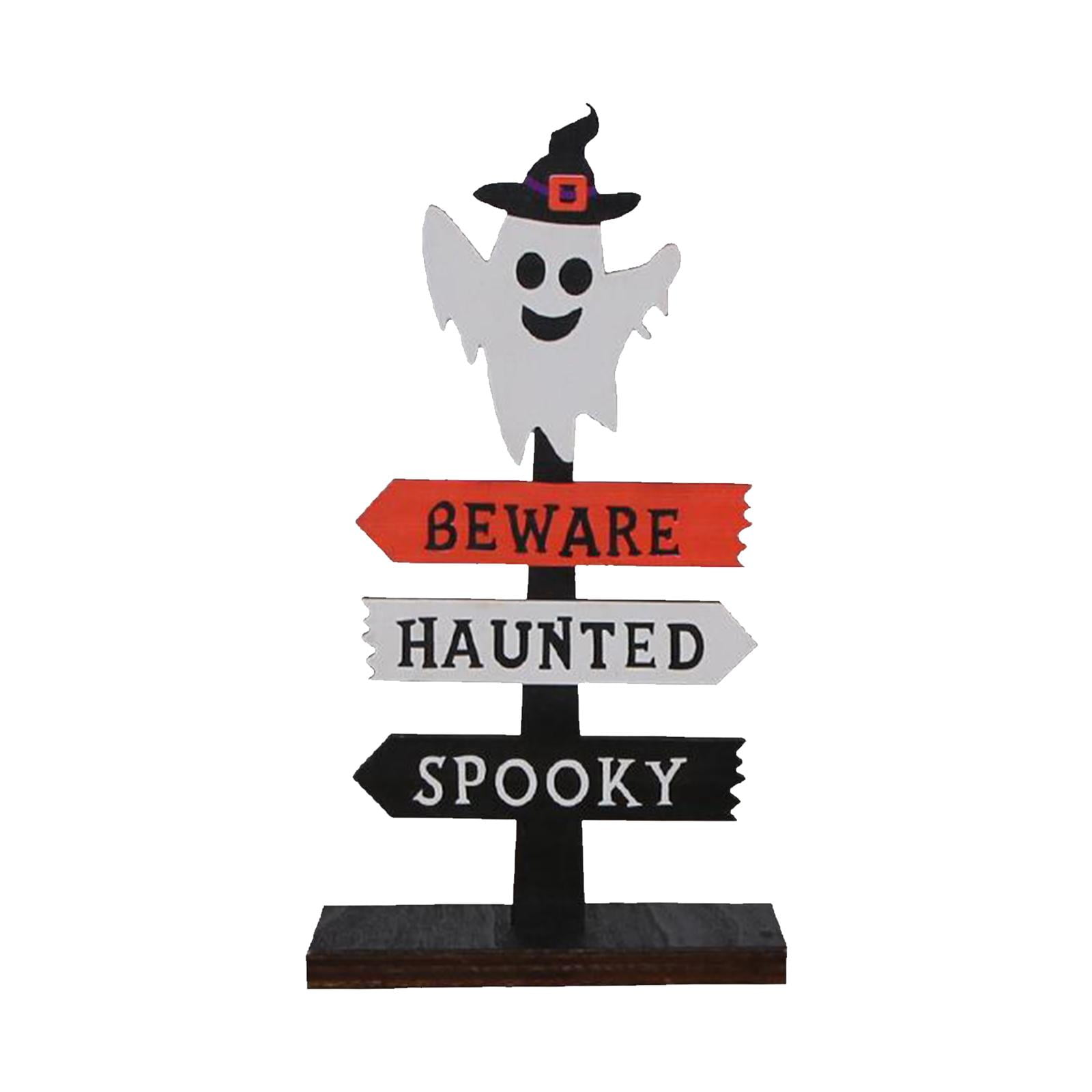 Halloween Tabletop Sign Tabletop Decor Decorative Props Plaques Table ...