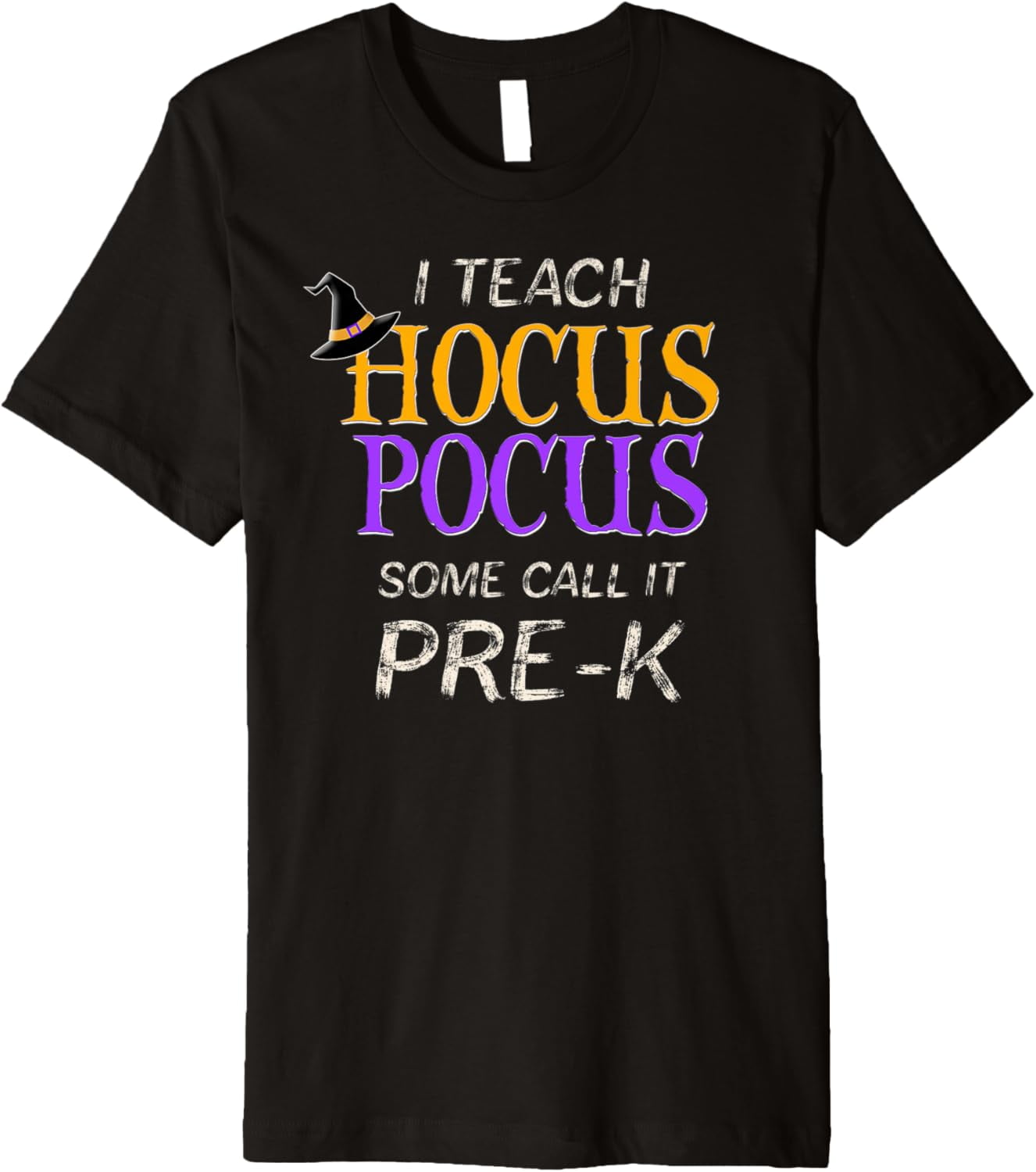 Halloween Teacher Pre-K Hocus Pocus Premium T-Shirt - Walmart.com